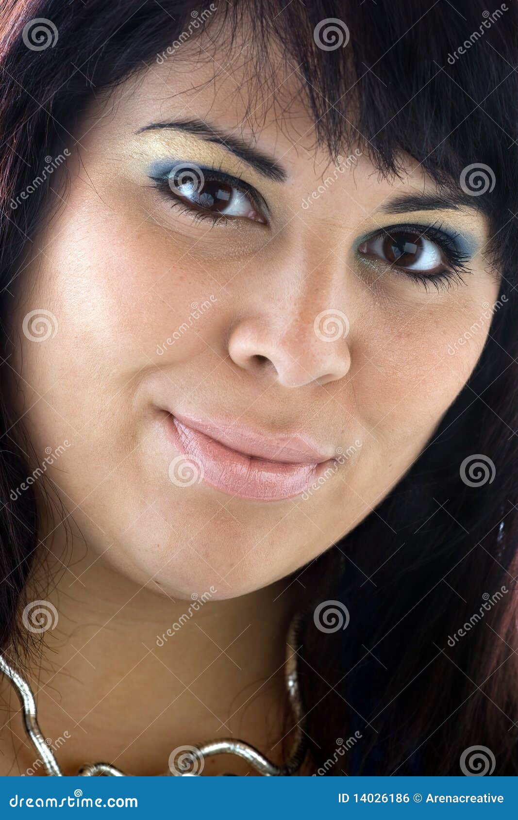 Beautiful Hispanic Woman Royalty Free Stock Image - Image: 14026186