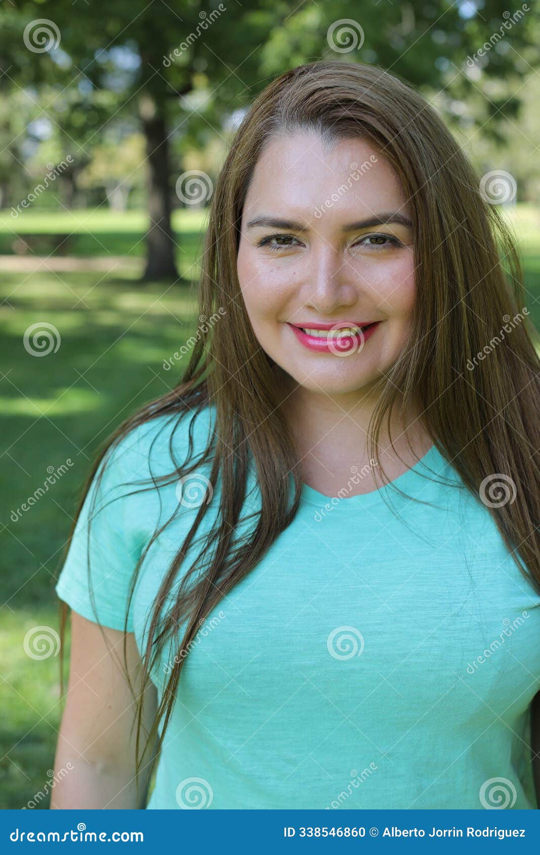 Beautiful Hispanic Woman Head Shot Stock Photo - Image of cool, healthy ...