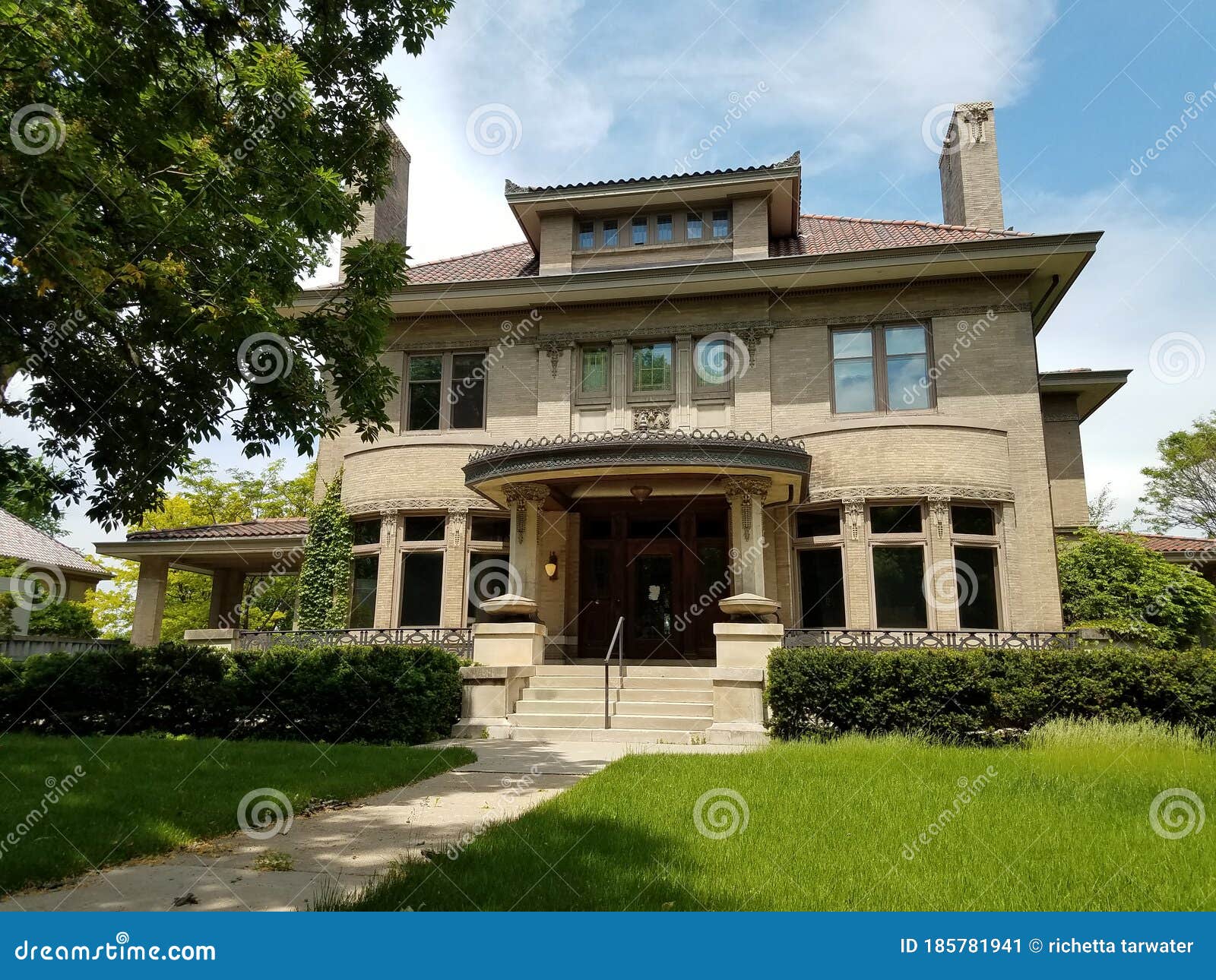Beautiful Historic House Old Victorian Stock Image - Image of beautiful ...