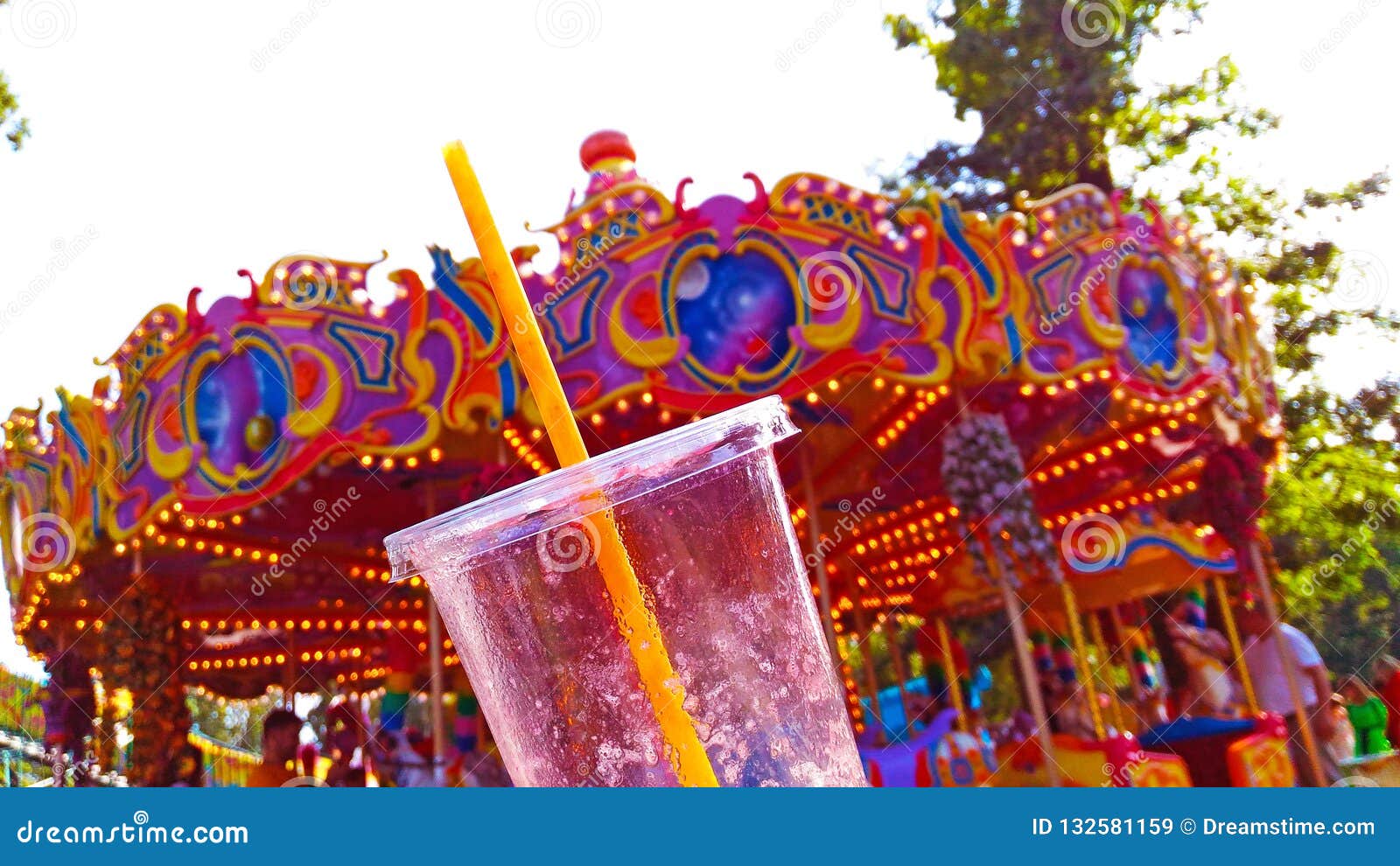 Beautiful Holidays Summer Vocation and Drink Stock Image - Image of ...