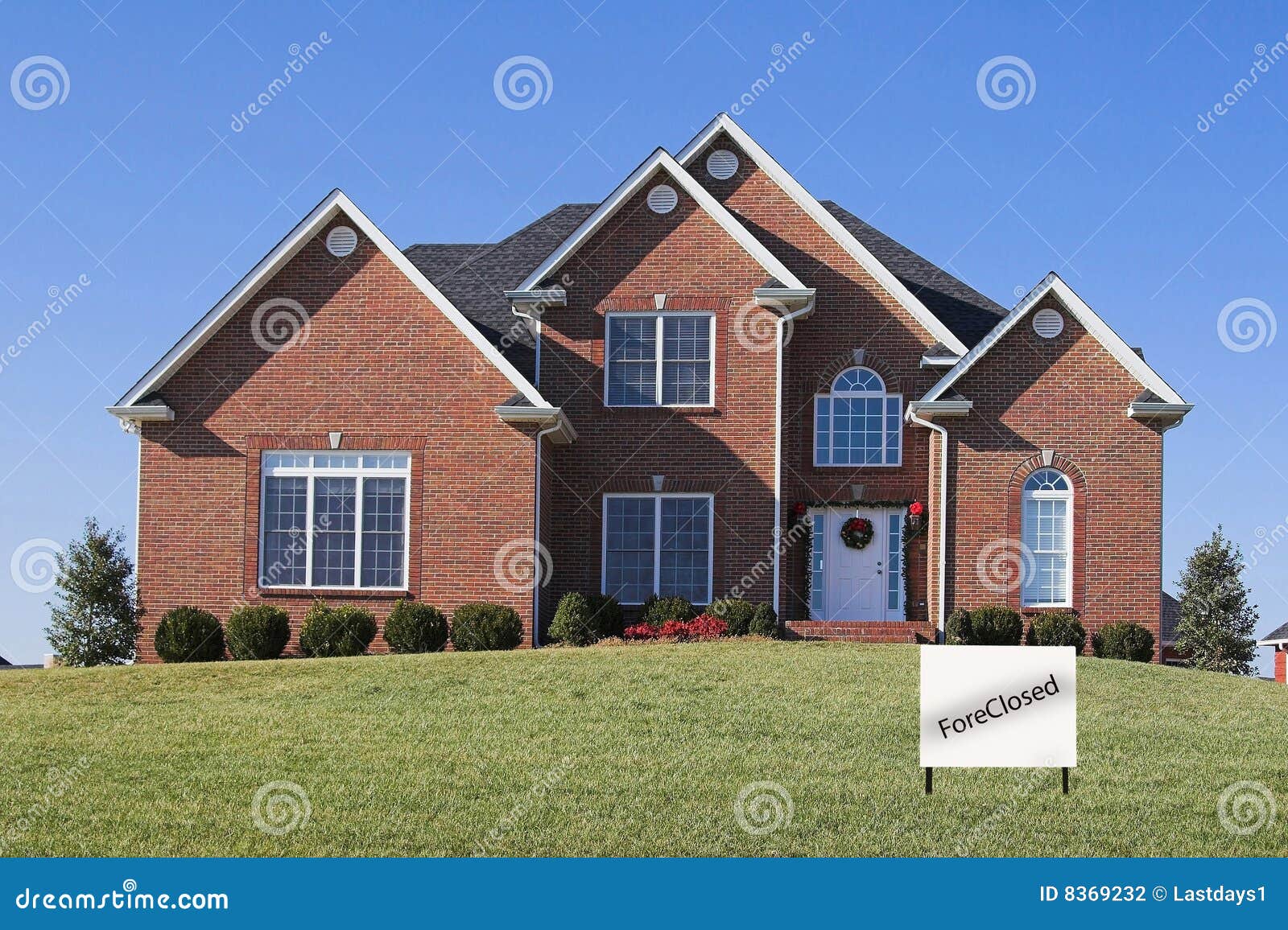 Beautiful Homes Foreclosure Stock Photo - Image of loss, expensive: 8369232