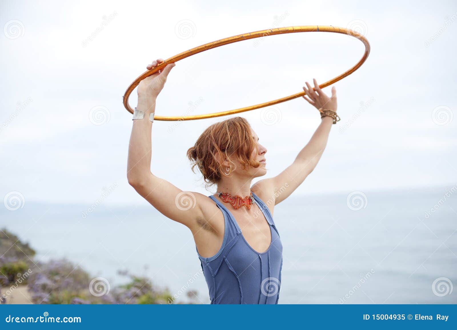 Beautiful Hoop Woman stock image. Image of enso, health - 15004935