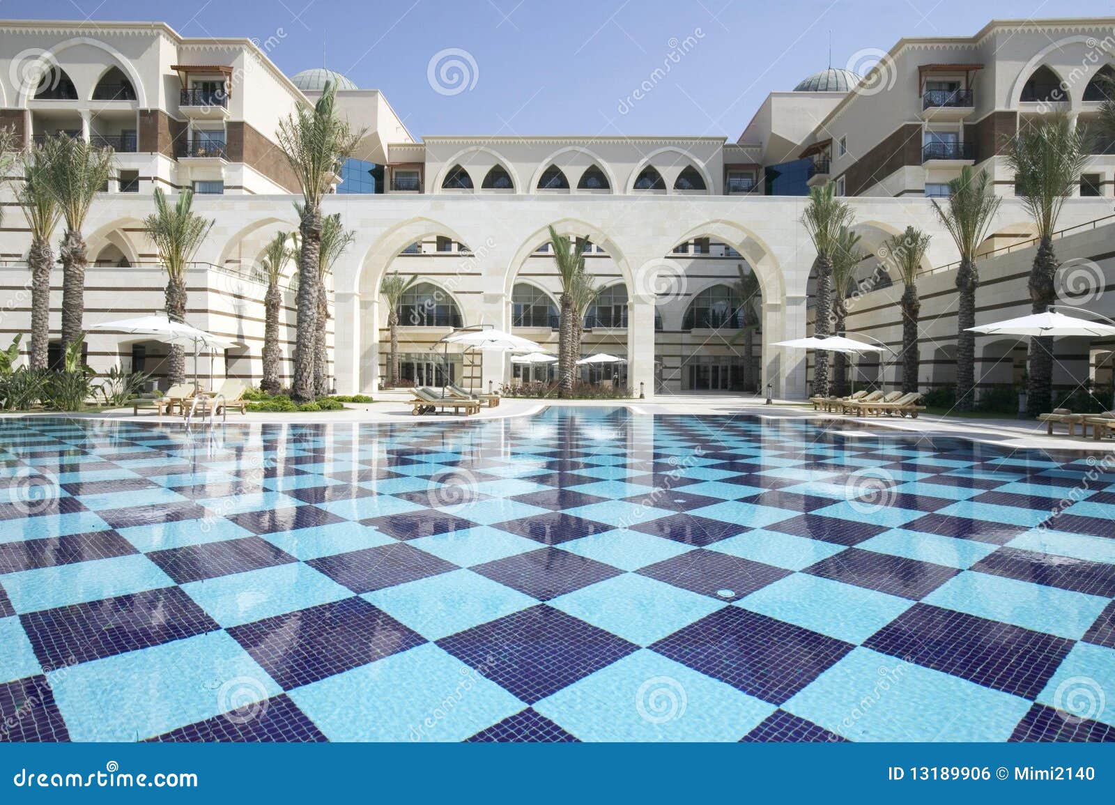Beautiful hotel stock photo. Image of relaxing, beautiful - 13189906
