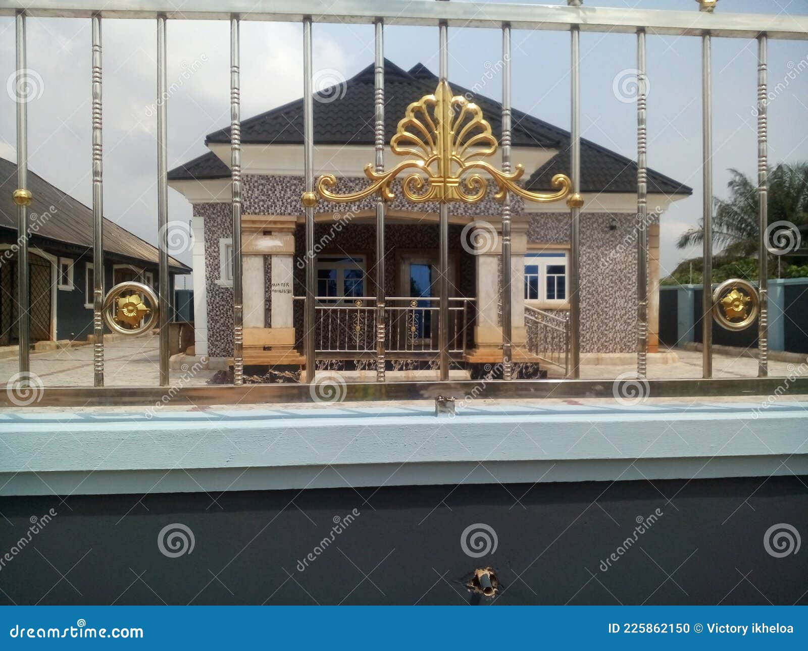 Beautiful House in Edo State Nigeria Stock Photo - Image of nigeria ...