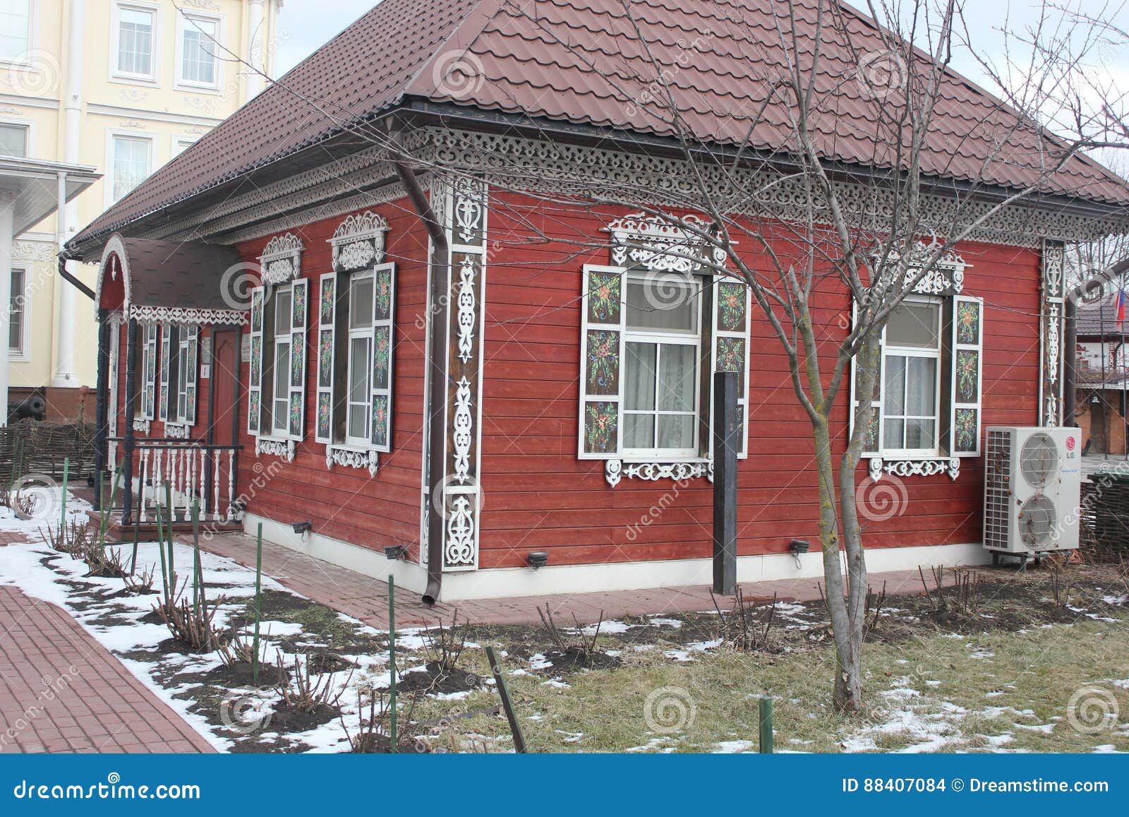 Beautiful house Museum stock photo. Image of fence, cossack - 88407084