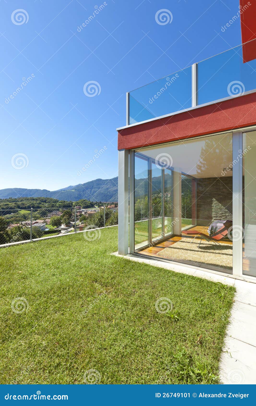 Beautiful house, outside stock image. Image of villa - 26749101