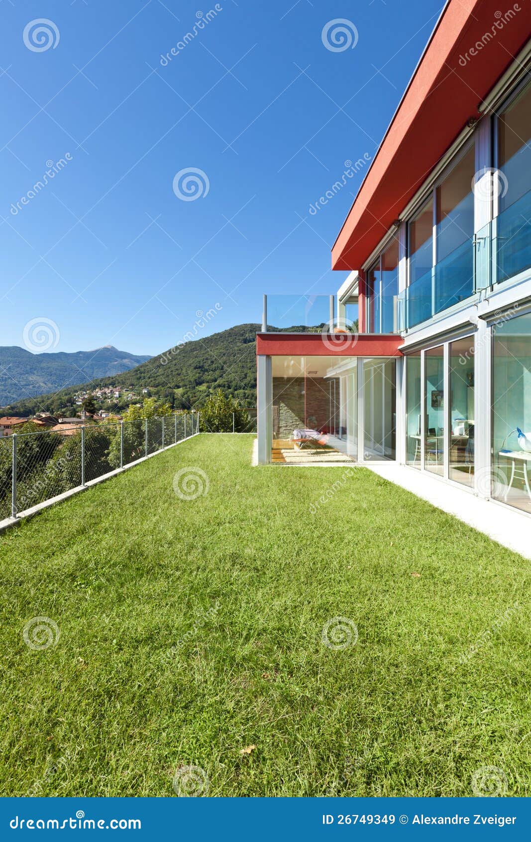 Beautiful house, outside stock image. Image of empty - 26749349