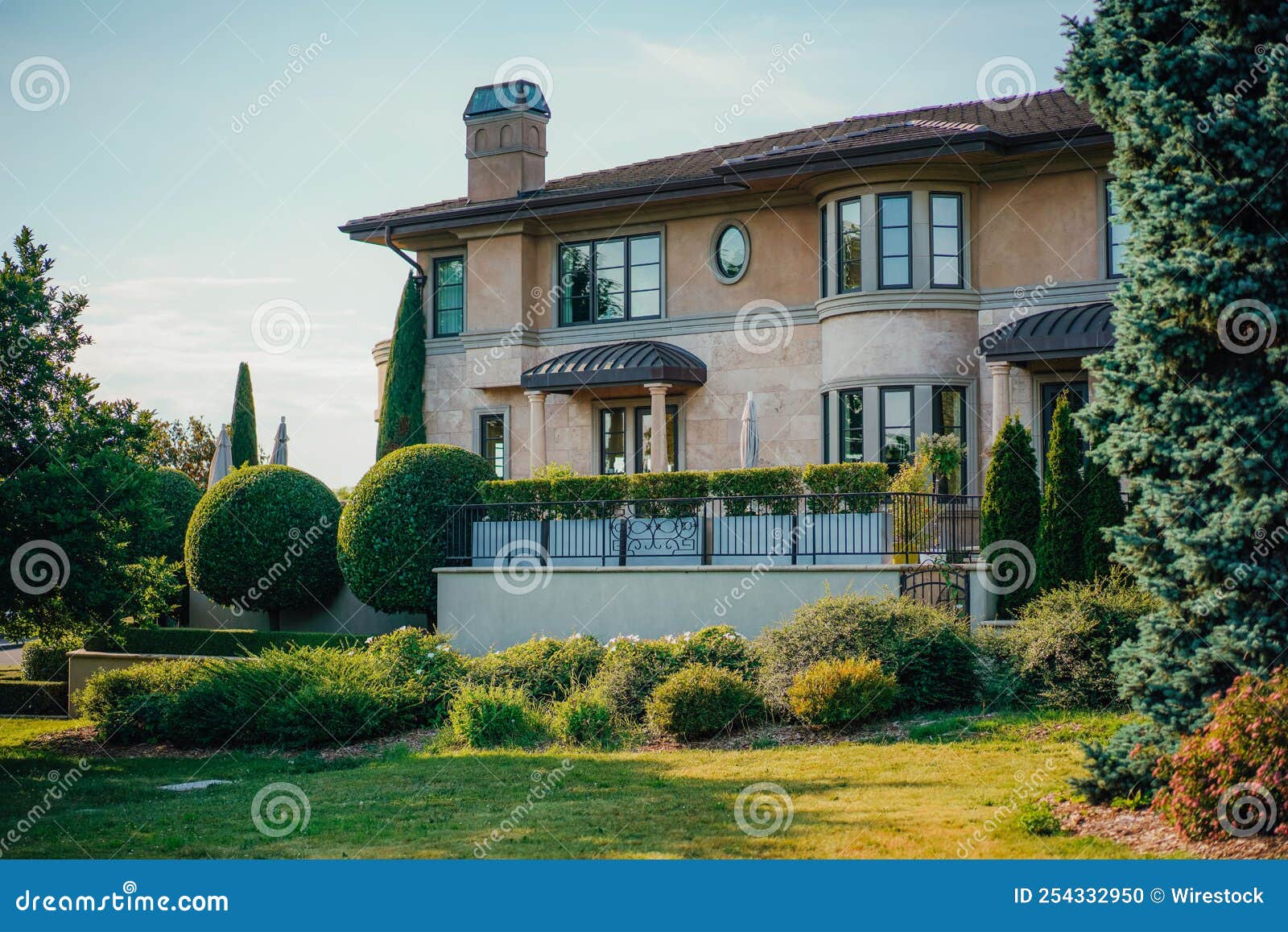 Beautiful House in Seattle stock photo. Image of tourism - 254332950