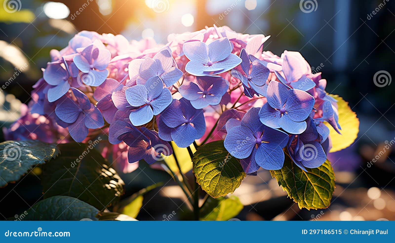 Beautiful Hydrangea Flower in a Natural Garden Stock Image - Image of bloom, hydrangea: 297186515