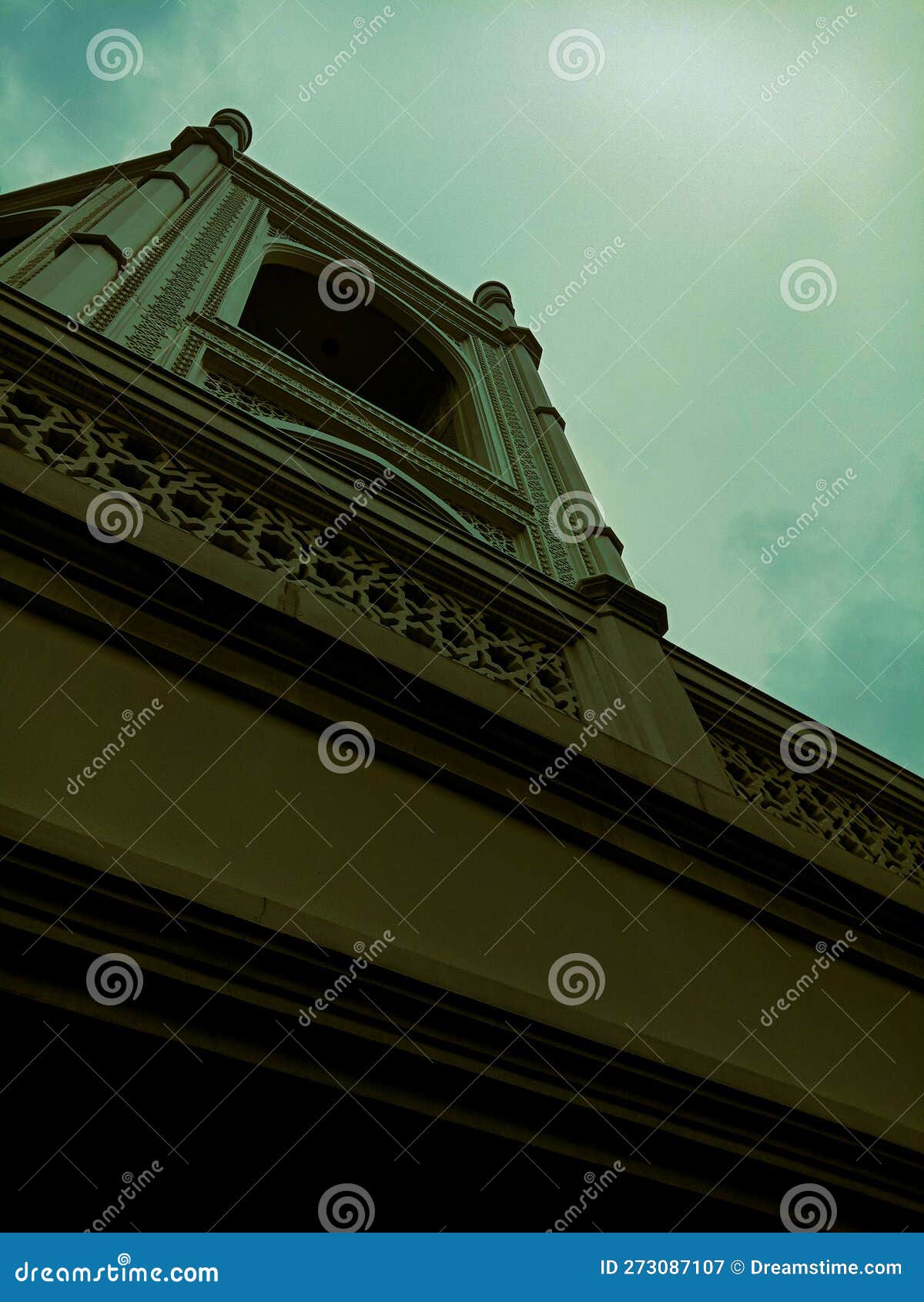 Beautiful Iconic Building with Classic Architectural Style Stock Image ...