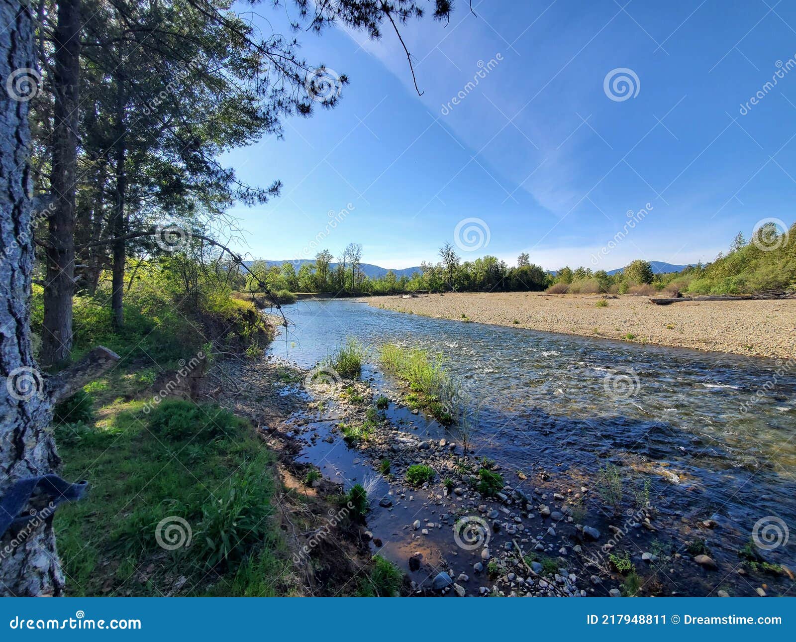 The Beautiful Illinois Valley River Life Stock Image - Image of river ...
