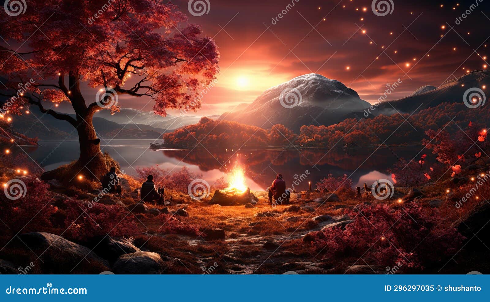 A Beautiful Illustration of Burns Night Celebration Stock Illustration ...