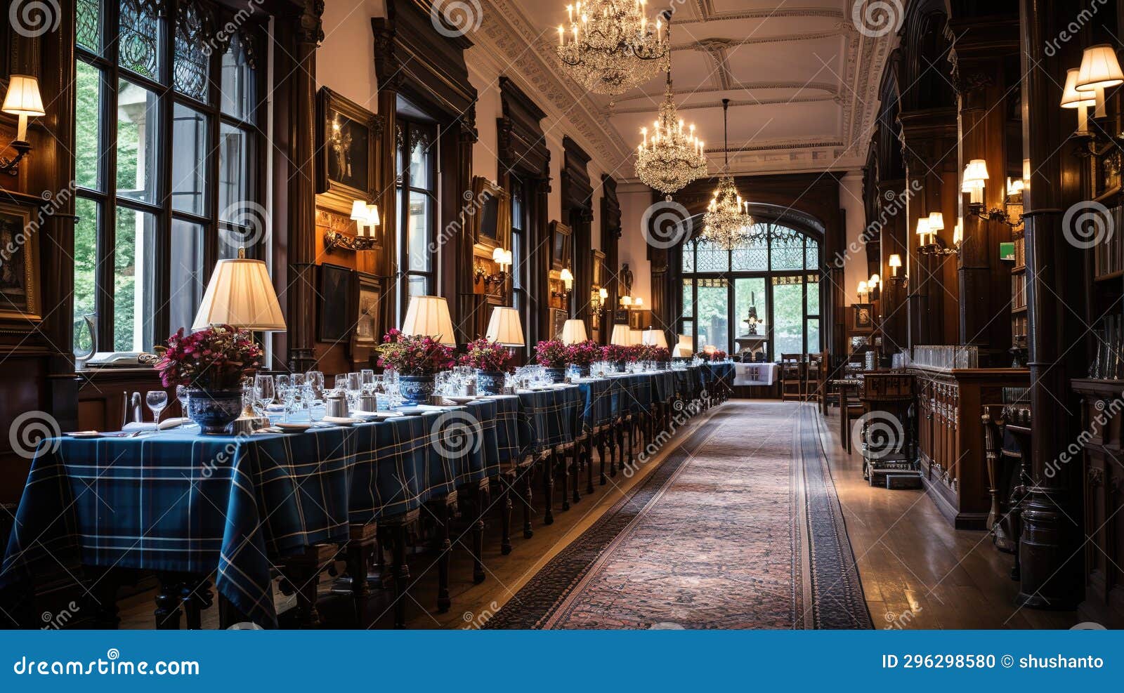 A Beautiful Illustration of Burns Night Celebration Stock Illustration ...