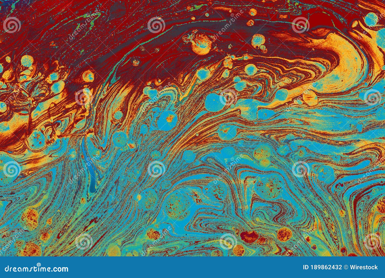 Beautiful Illustration of Color Splash Creating a Sense of Paint are ...