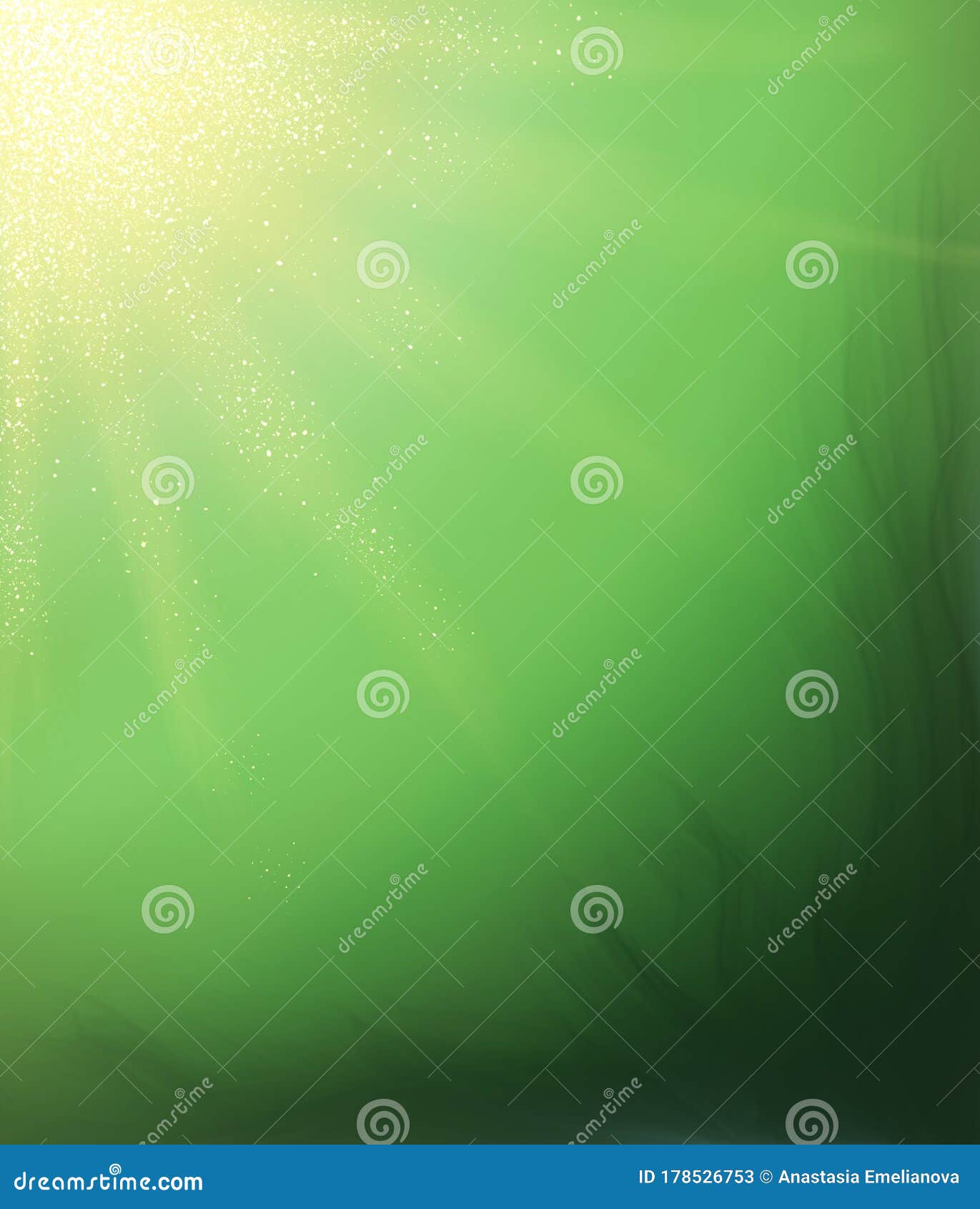 Green Background Digital Drawing Stock Illustration - Illustration of ...
