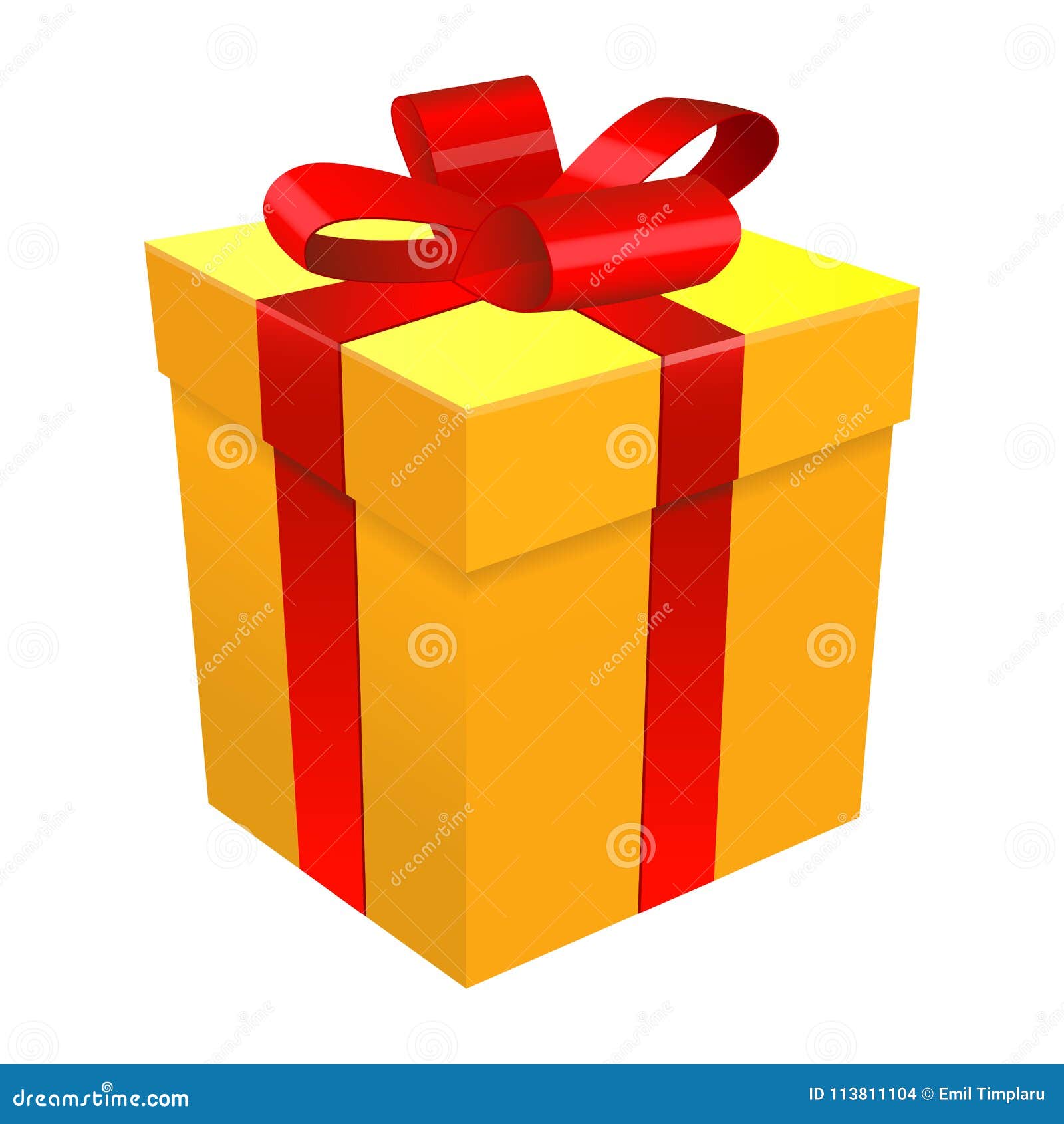 A Beautiful Illustration of Present Box Vector Design Stock Vector ...