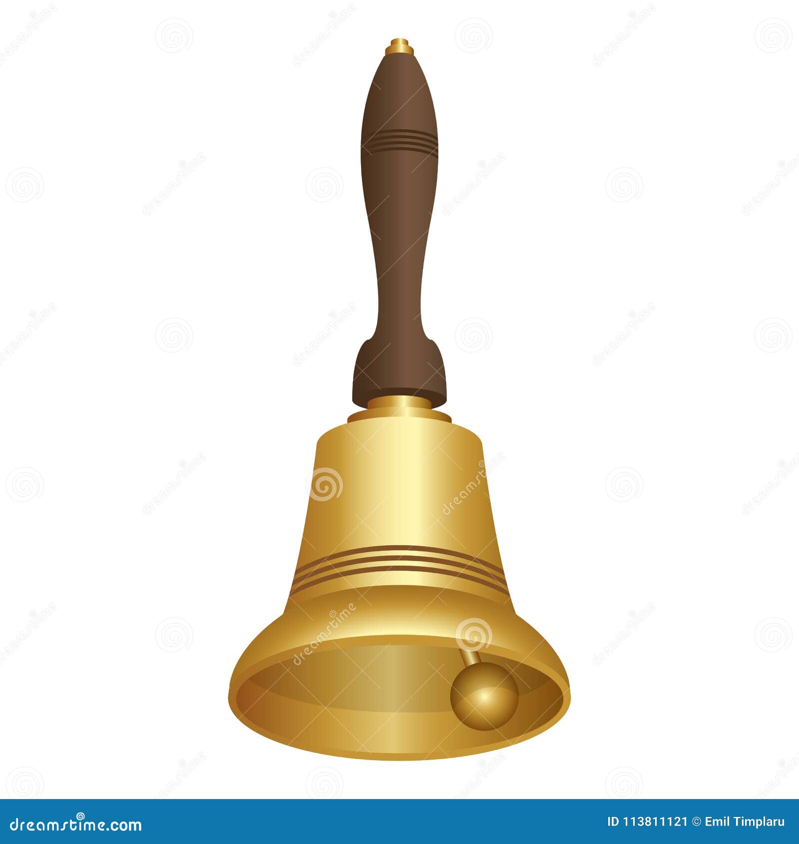 A Beautiful Illustration of Ring Bell Design Stock Vector ...