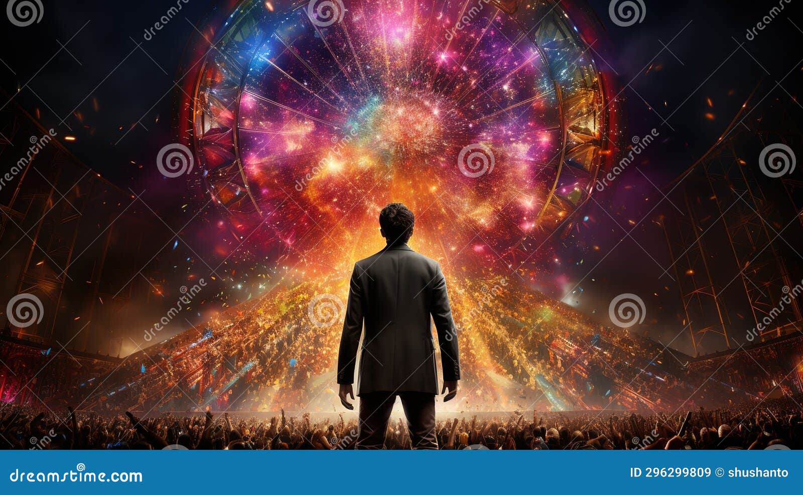 A Beautiful Illustration of the Shattered Dimension Stock Illustration ...