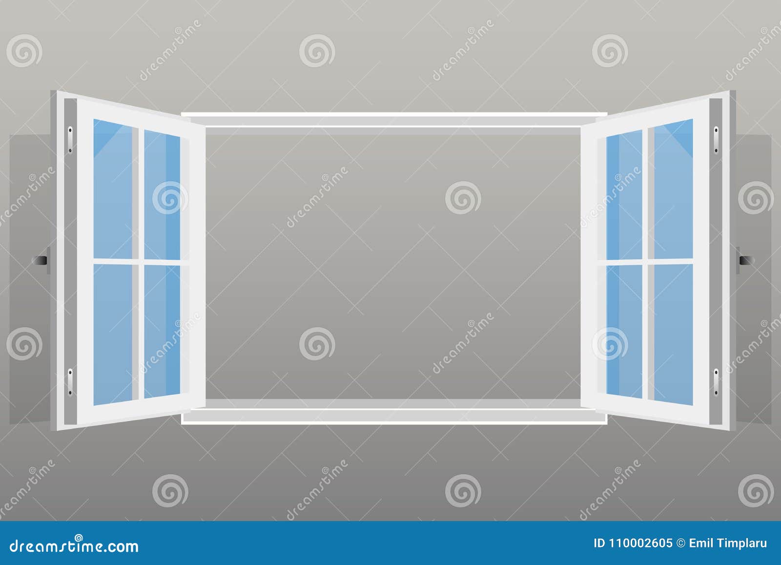 Beautiful Windows Vector Design Illustration Stock Vector ...