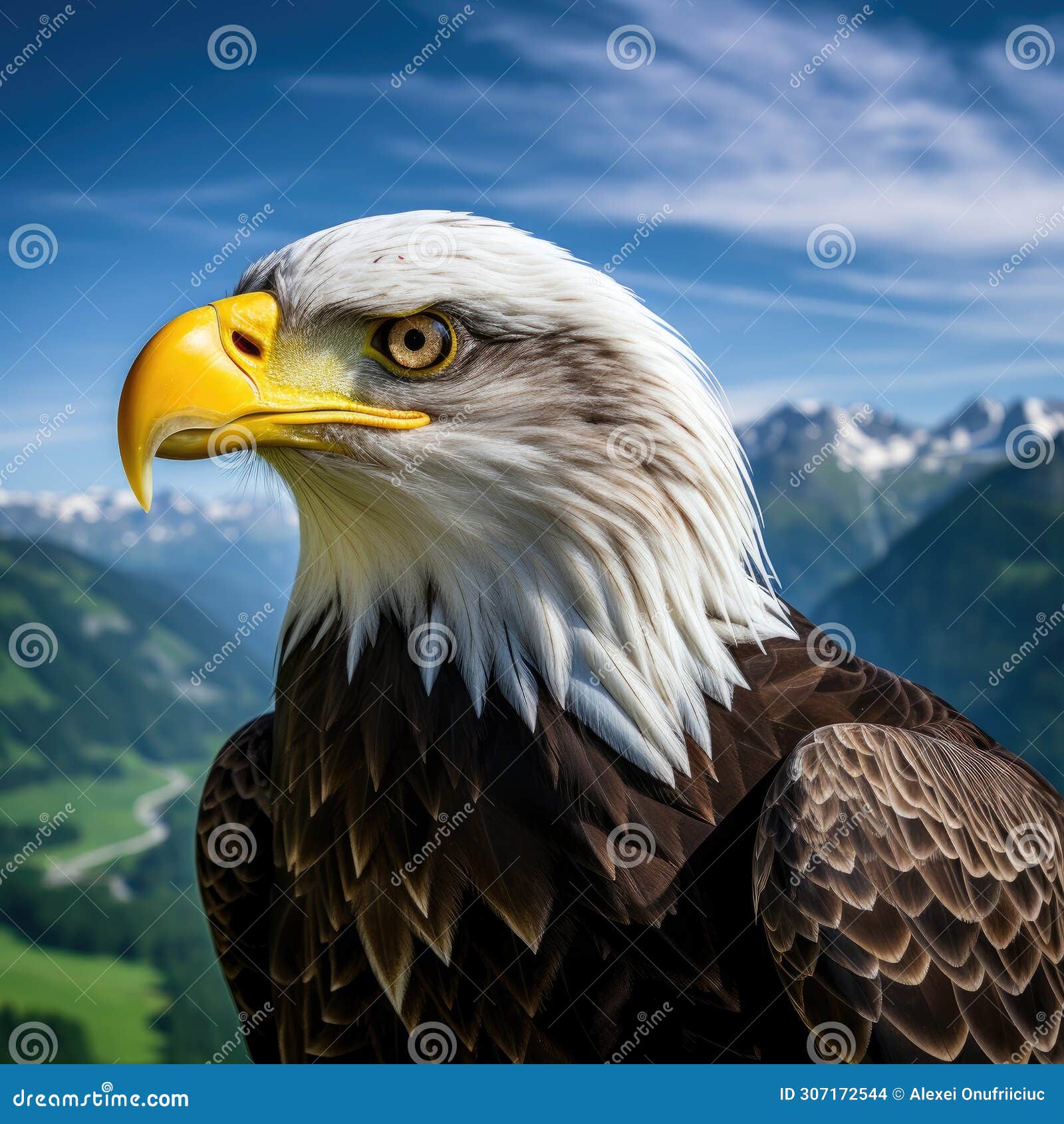 A Beautiful Image of a Bald Eagle Stock Photo - Image of bird, eyes ...