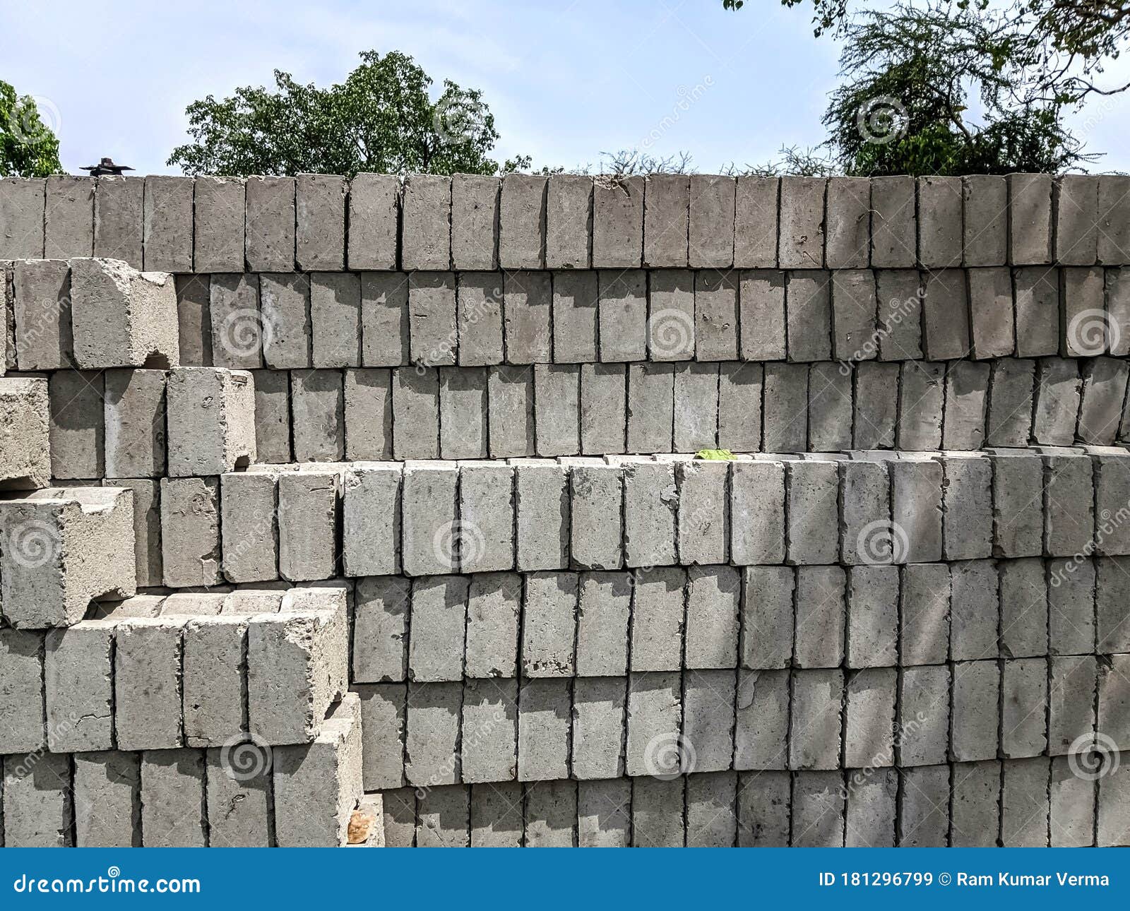 Beautiful Image of Cement Bricks India Stock Image - Image of bricks ...