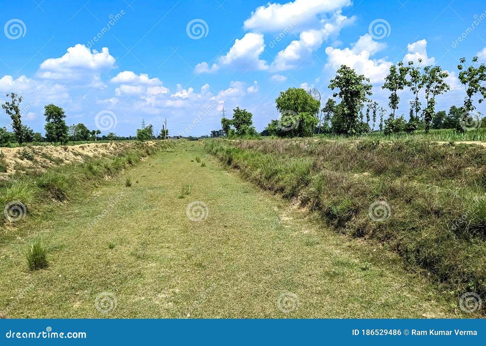 Beautiful Image of Indian Water Canal India Stock Photo - Image of ...
