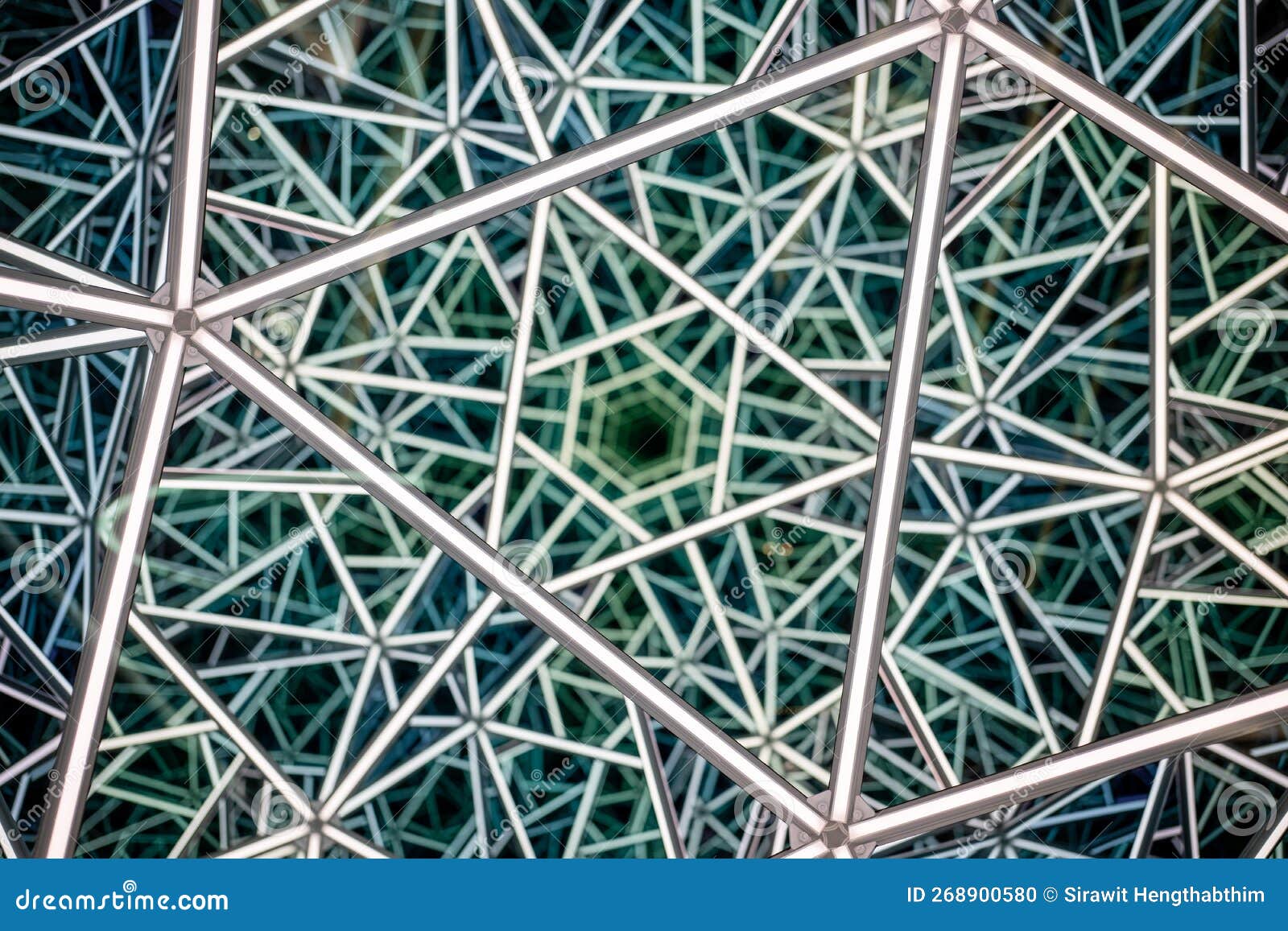 A Beautiful Image Triangle of Mirror Surfaces. this is Photo Stock ...