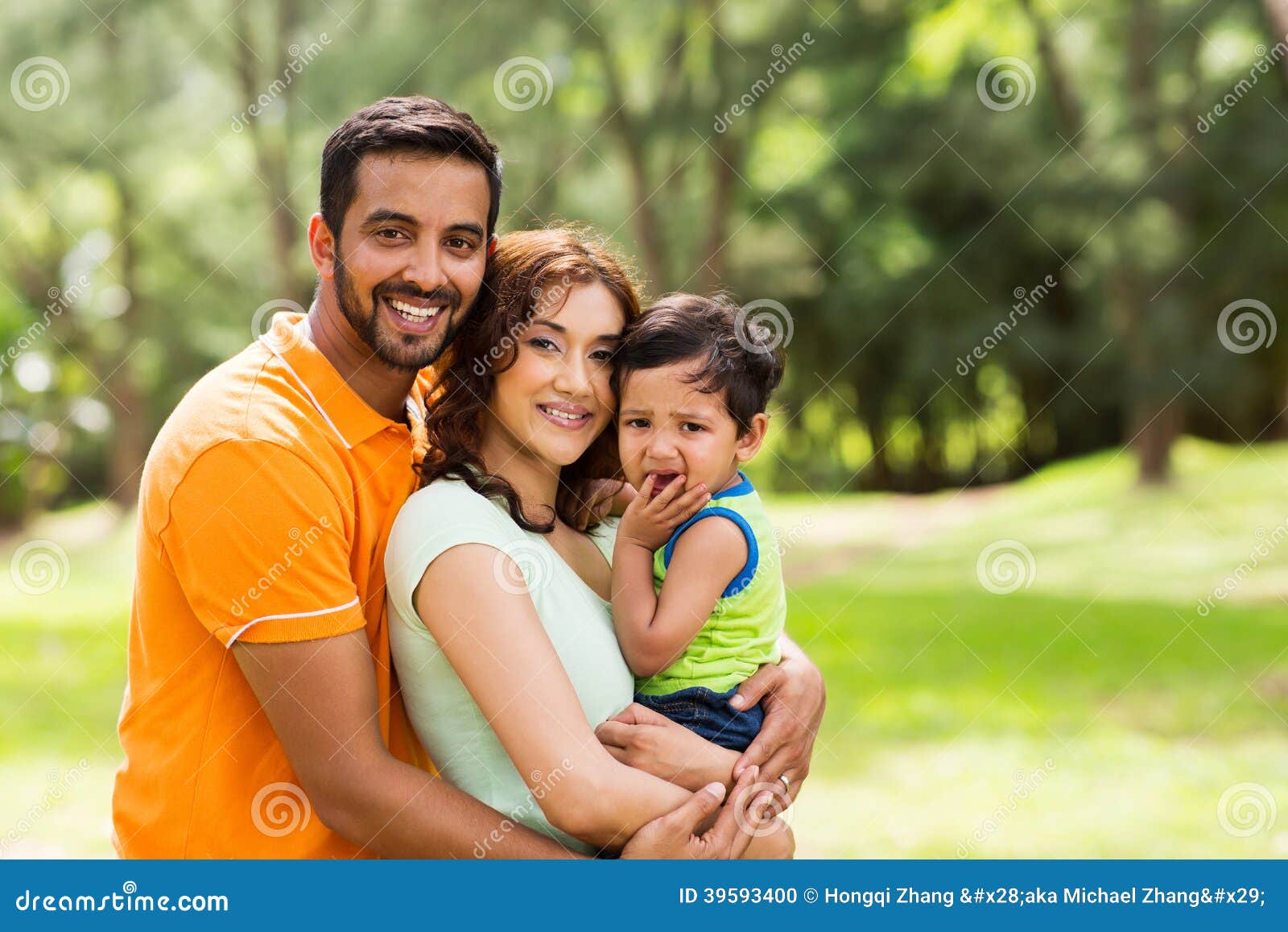 Beautiful indian family stock photo. Image of child, love - 39593400