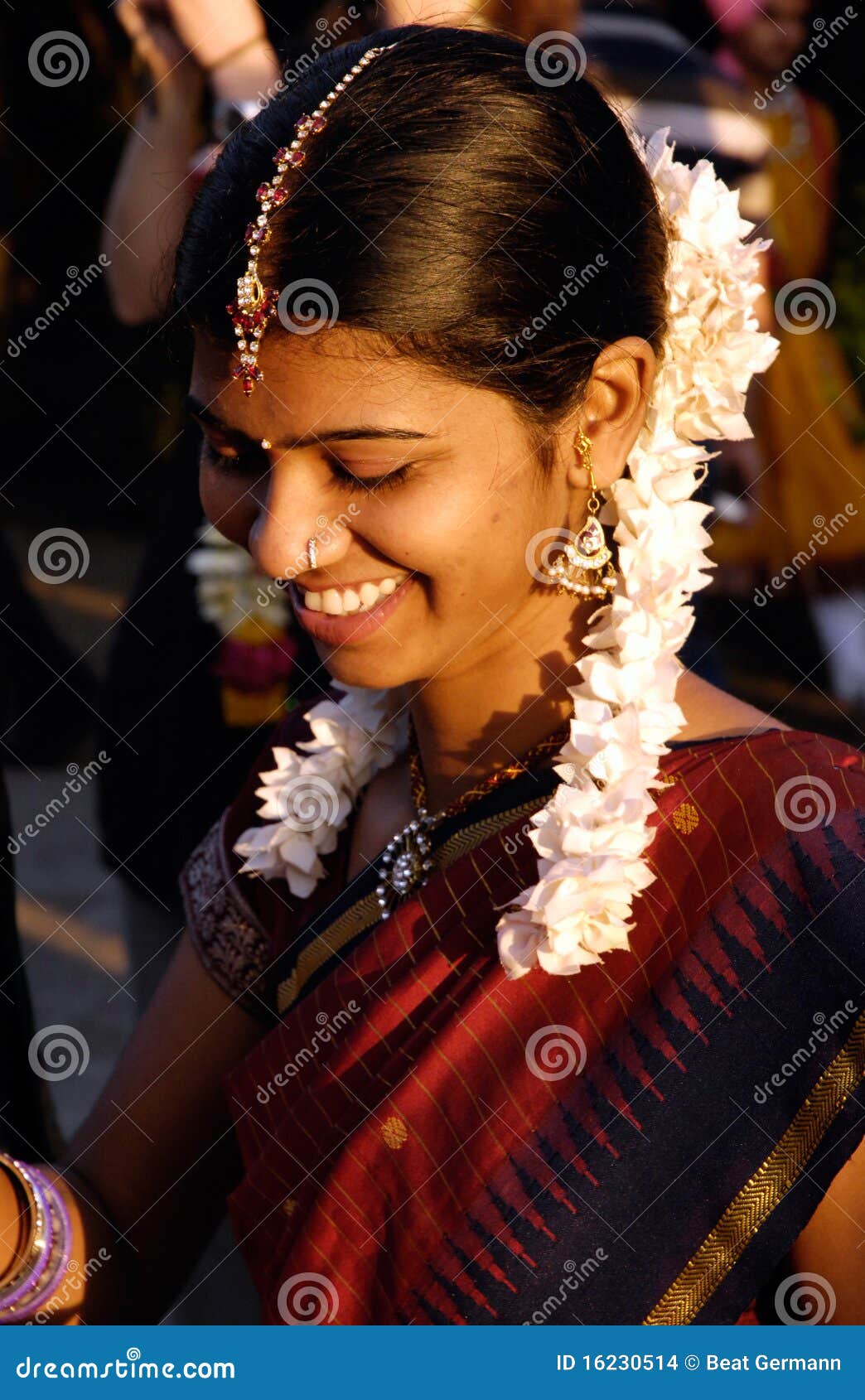 Beautiful Indian lady editorial stock image. Image of cute - 16230514