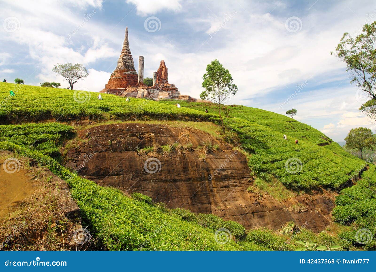 Beautiful indian landscape stock photo. Image of ruin - 42437368