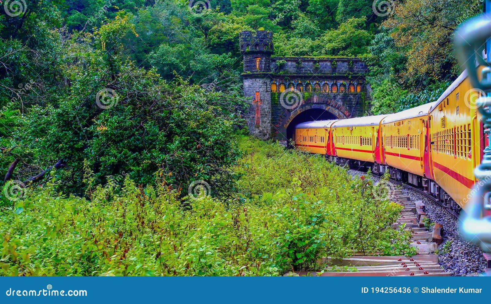 Beautiful Indian Railways Journey from Multi Places Editorial Photo ...