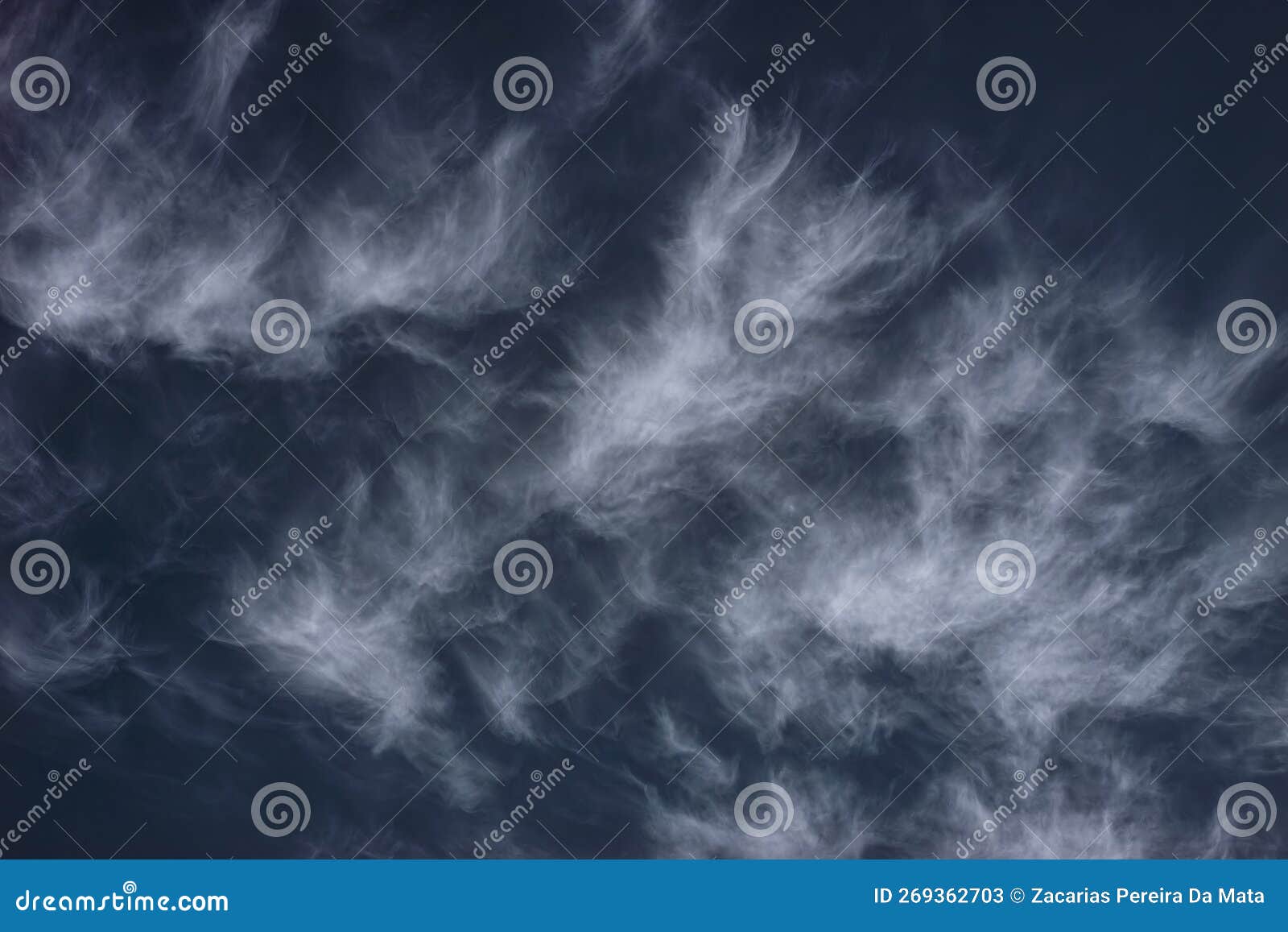 Beautiful Infrared White Clouds Stock Image - Image of infrared ...
