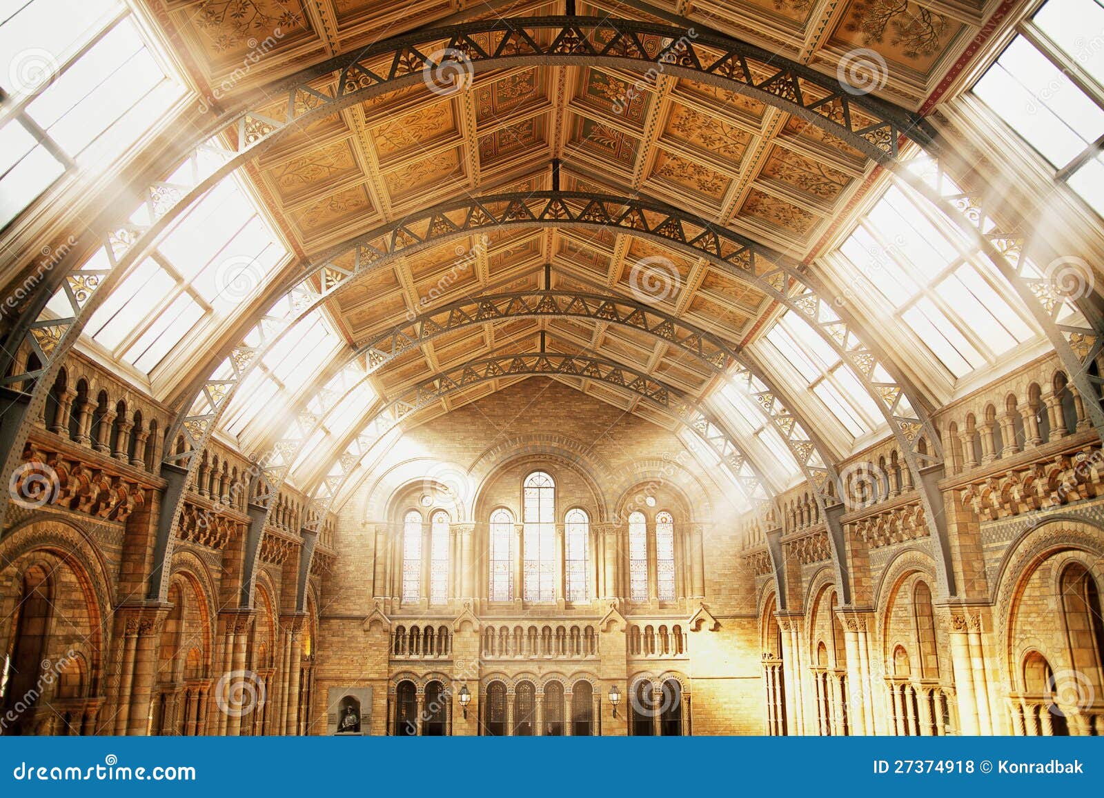 Beautiful Interior Of An Ancient Building Stock Photo - Image: 27374918