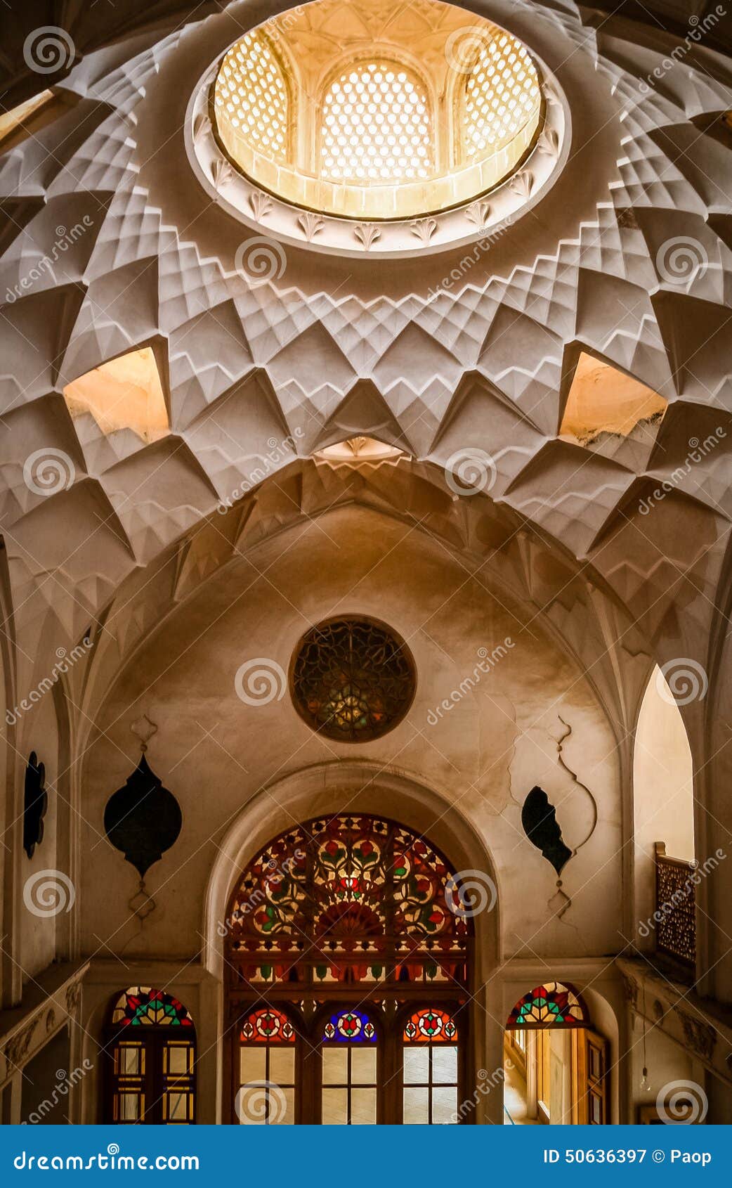 Beautiful Interior of Iranian Palace Stock Image - Image of home ...