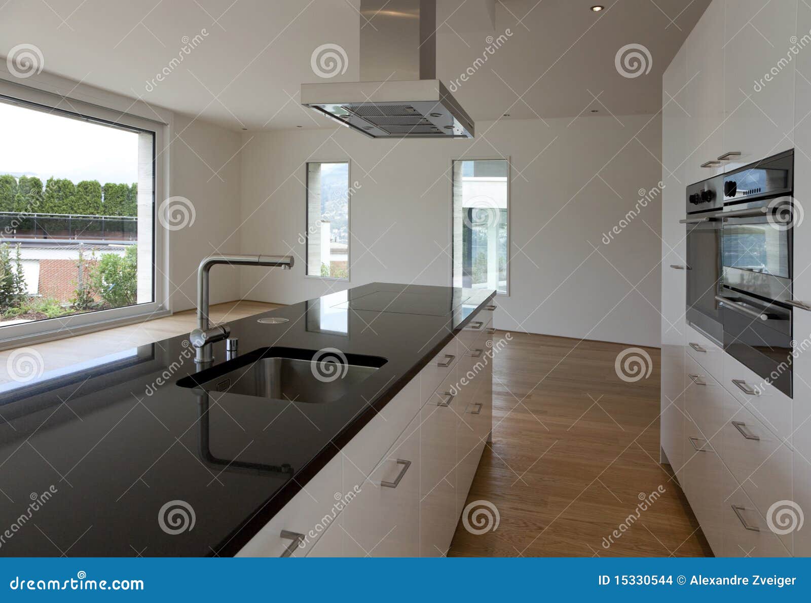 Beautiful Interior of a Modern House Stock Photo - Image of flat, empty ...