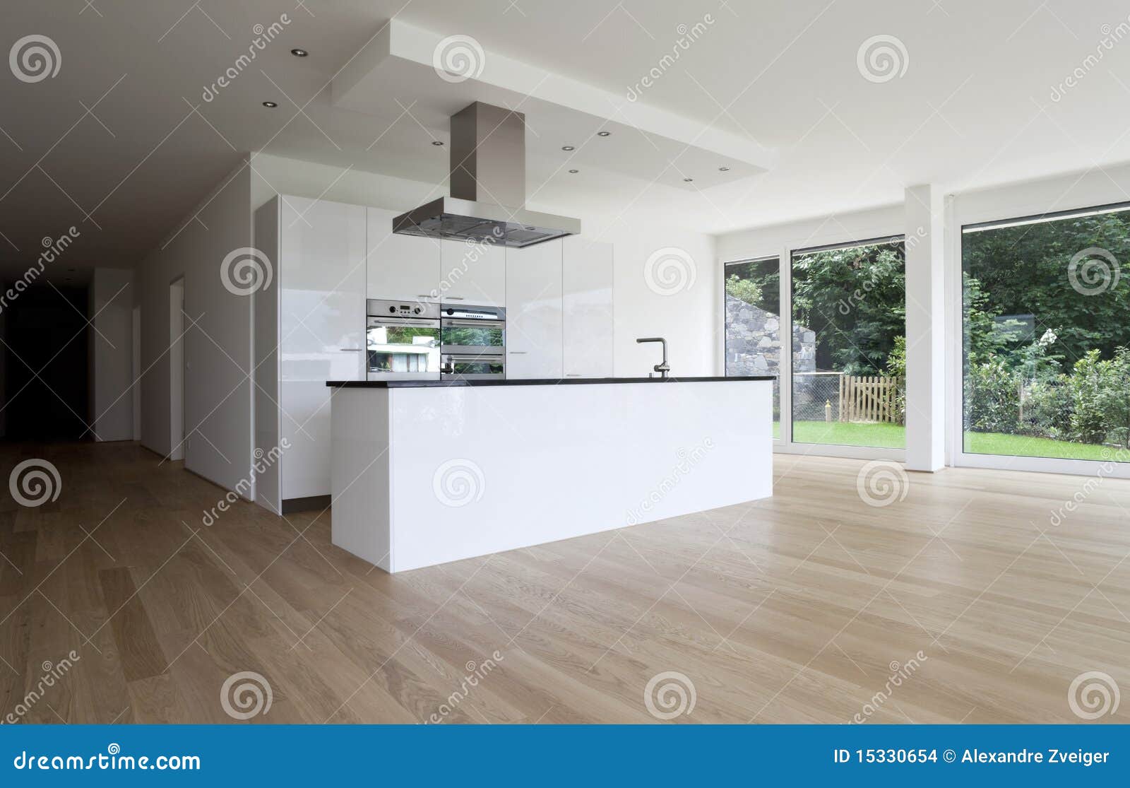 Beautiful Interior of a Modern House Stock Photo - Image of home ...