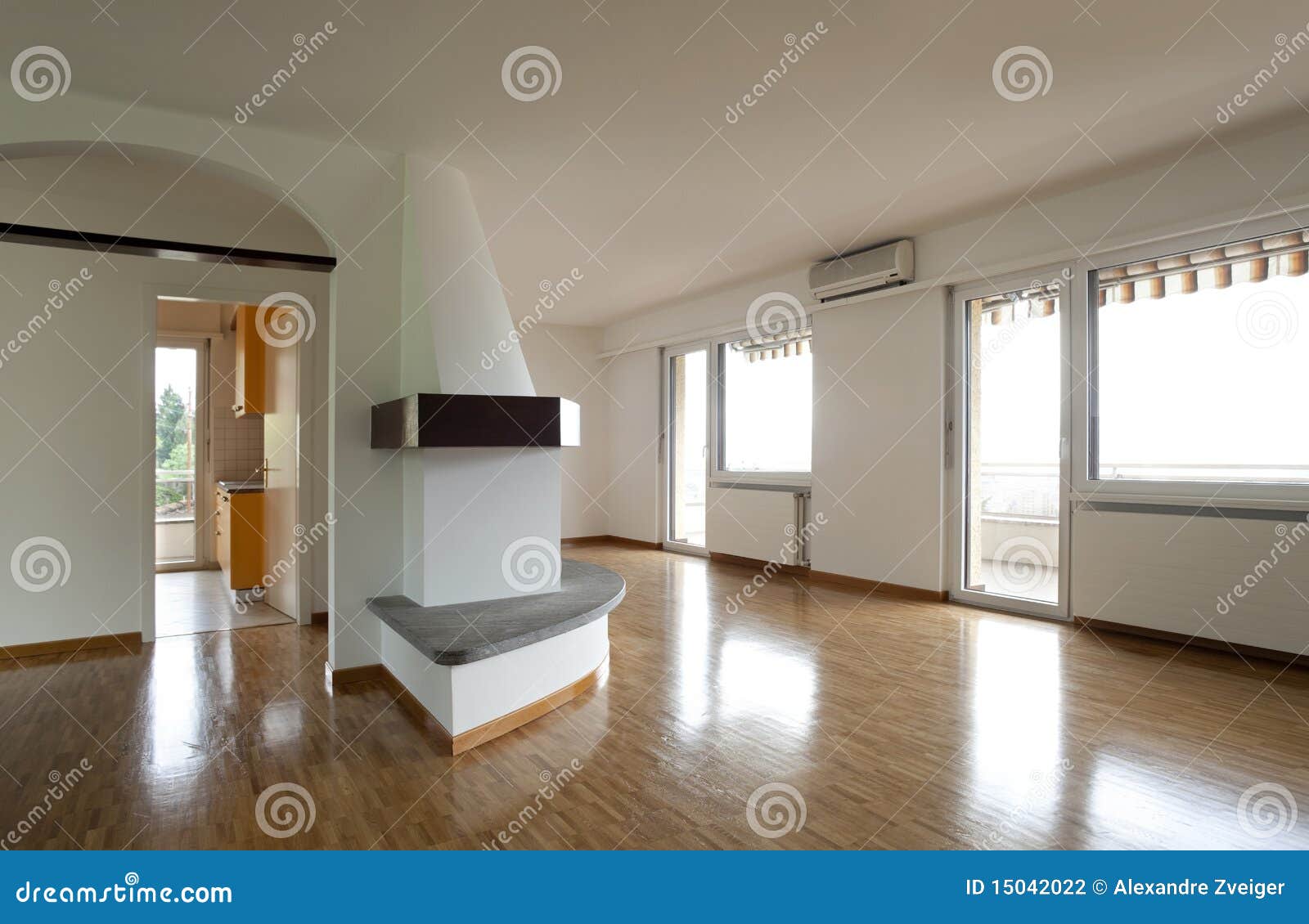 Beautiful internal view stock photo. Image of wall, flat - 15042022