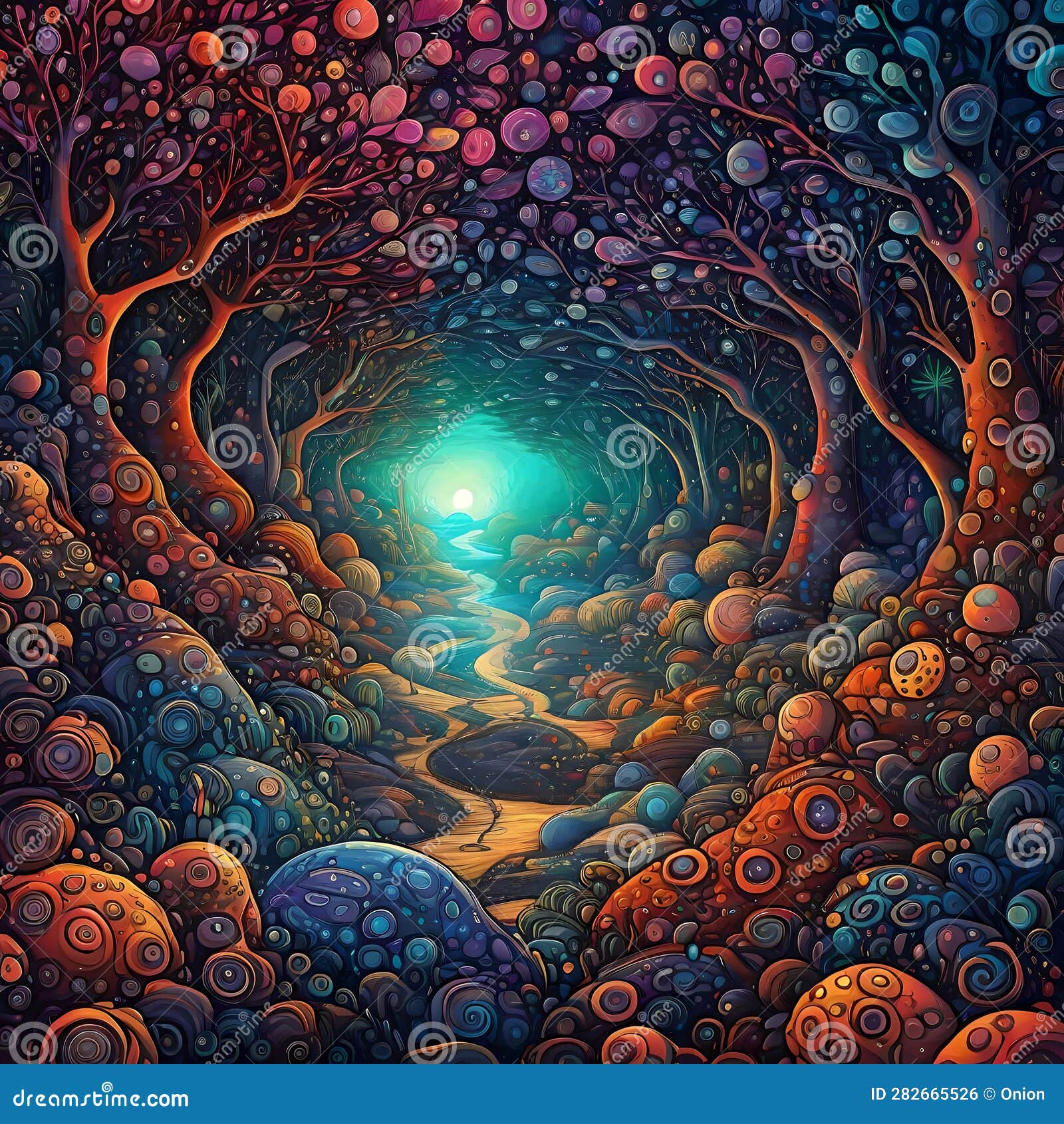 Beautiful Intricate Abstract Pattern Background - Ai Generated Image ...