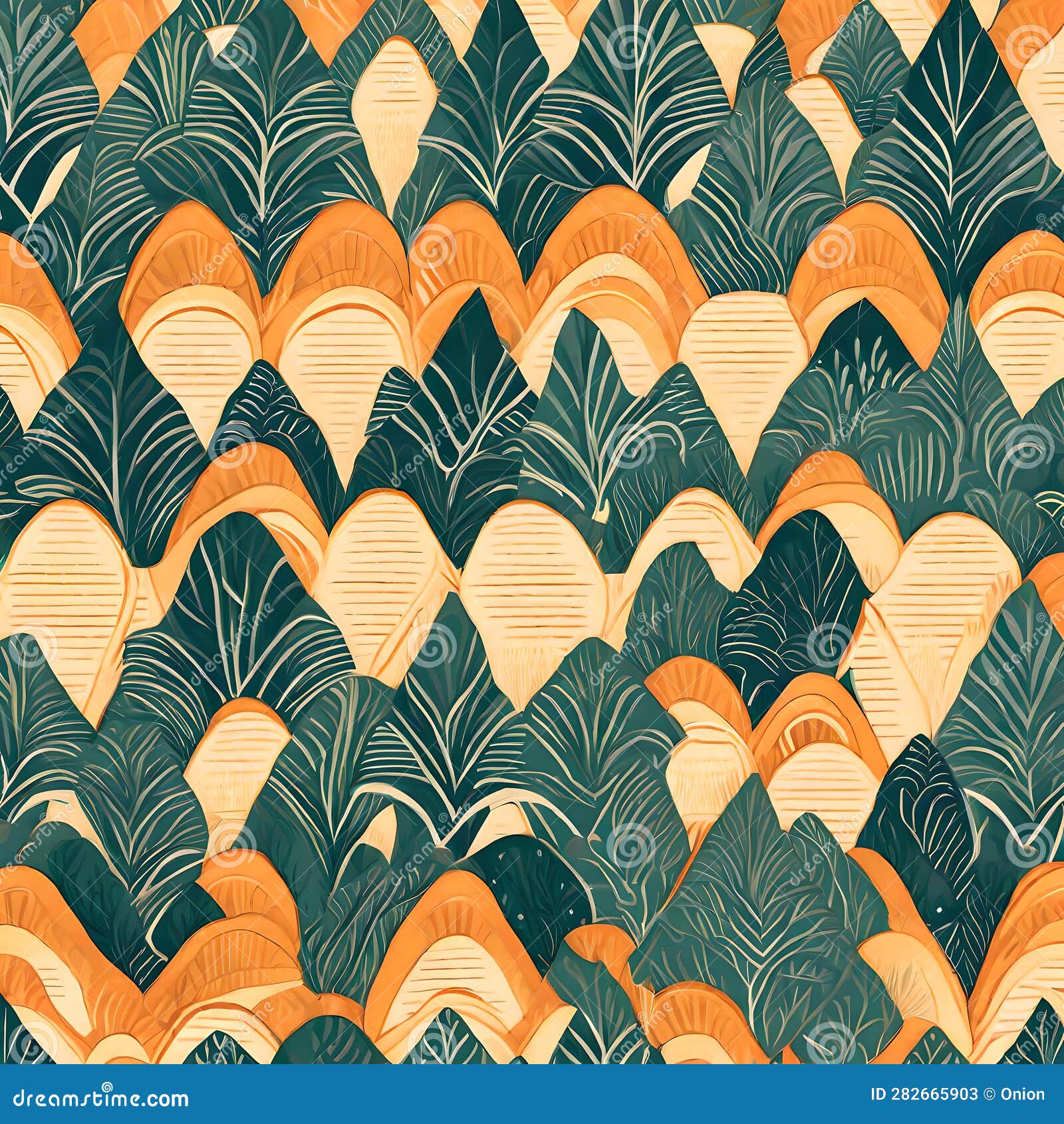 Beautiful Intricate Abstract Pattern Background - Ai Generated Image ...