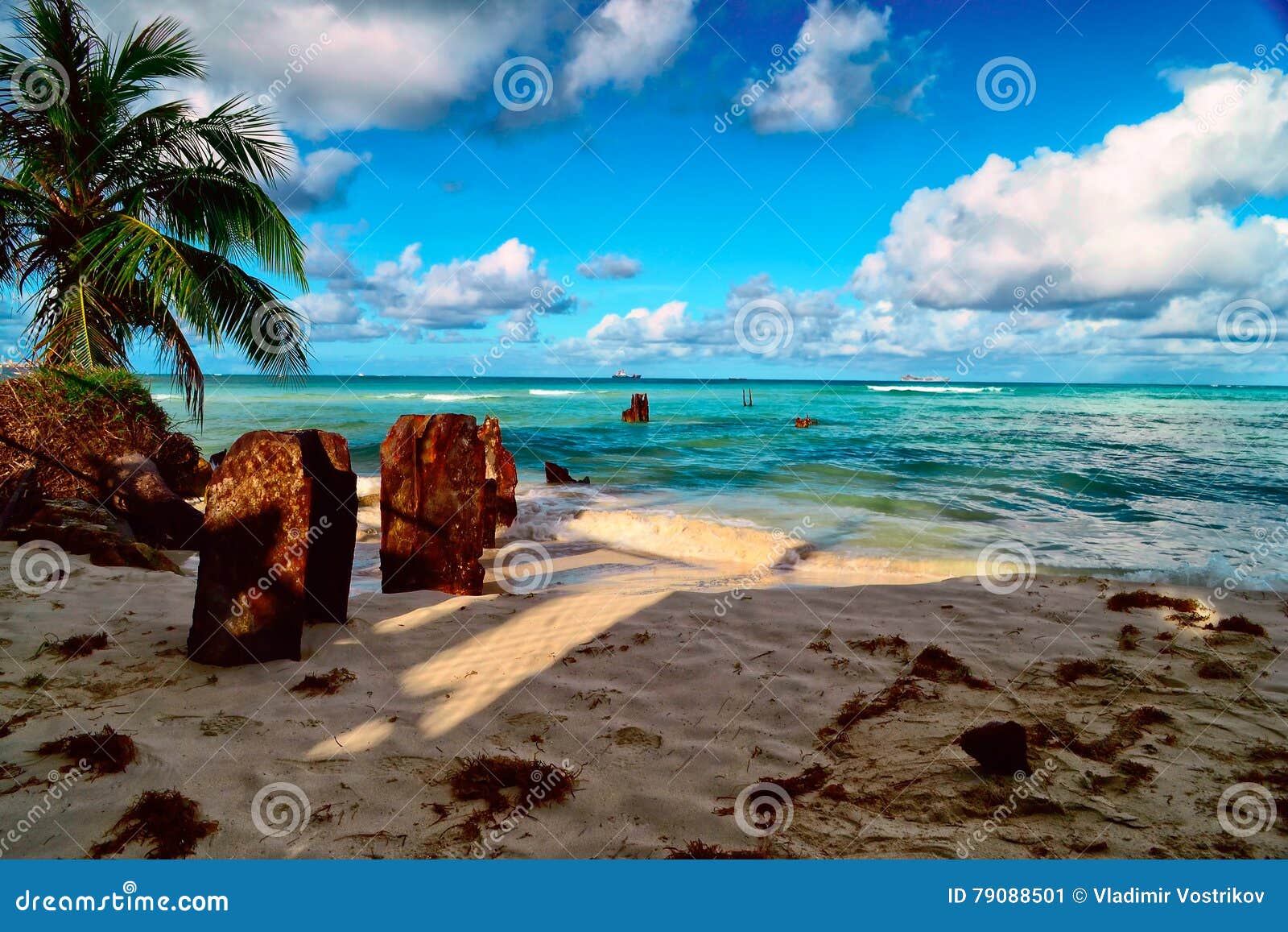 The Beautiful Island of Saipan Stock Image - Image of background ...