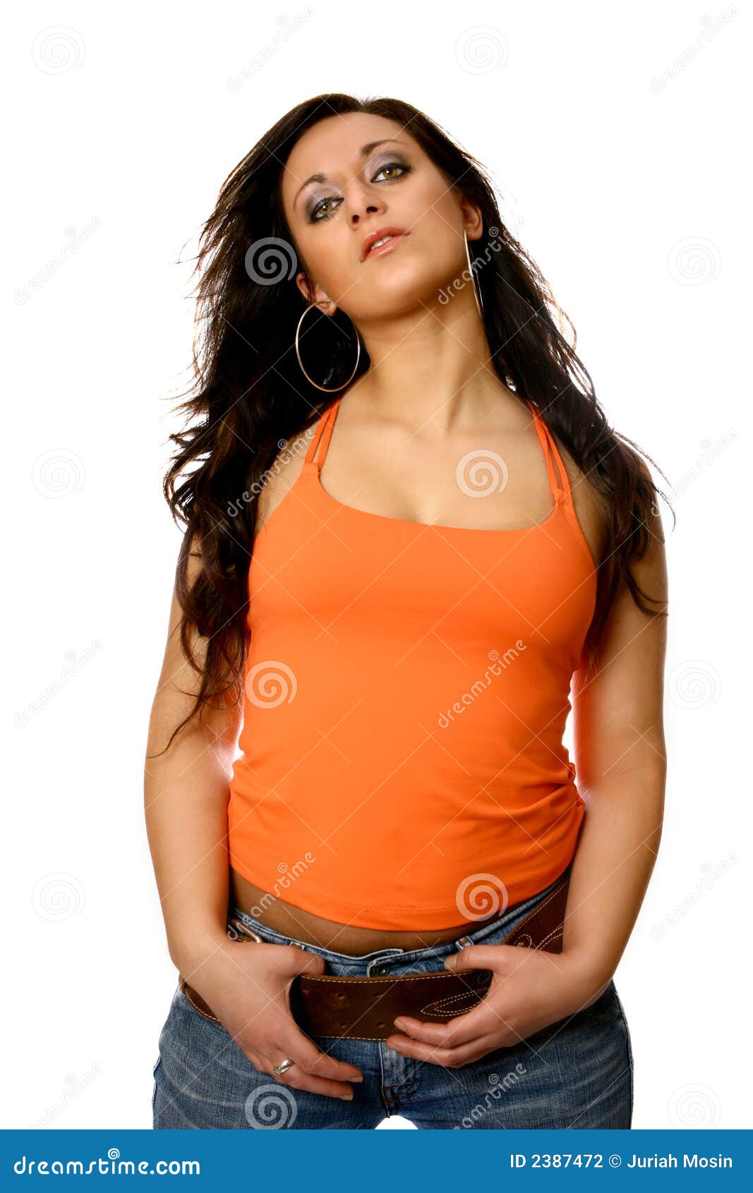 Beautiful Italian model stock photo. Image of isolated - 2387472