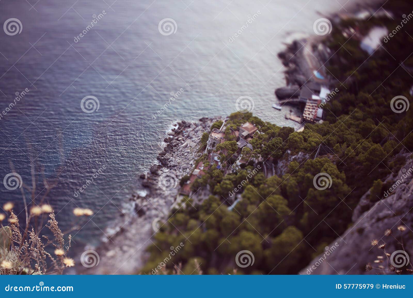 Beautiful Italian Sea Scape Stock Image - Image of marina, italy: 57775979