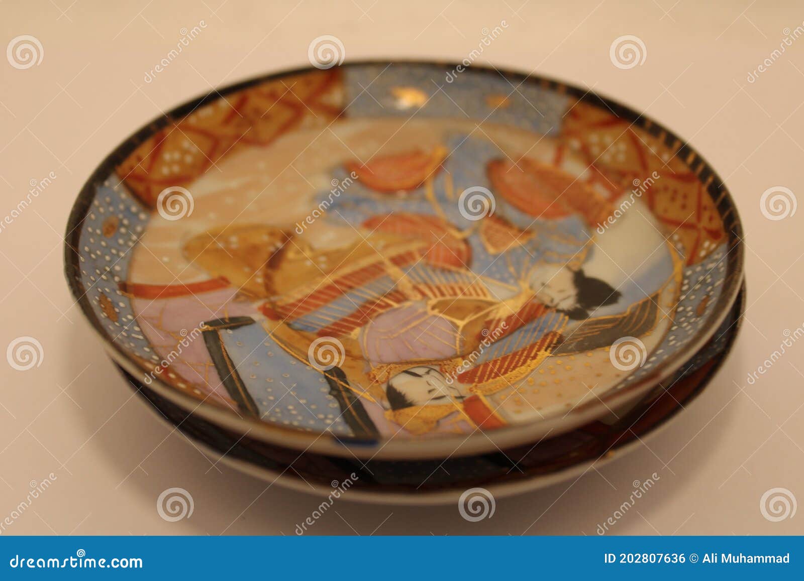 Beautiful Japanese Crockery Tea Cups Stock Photo - Image of dish ...