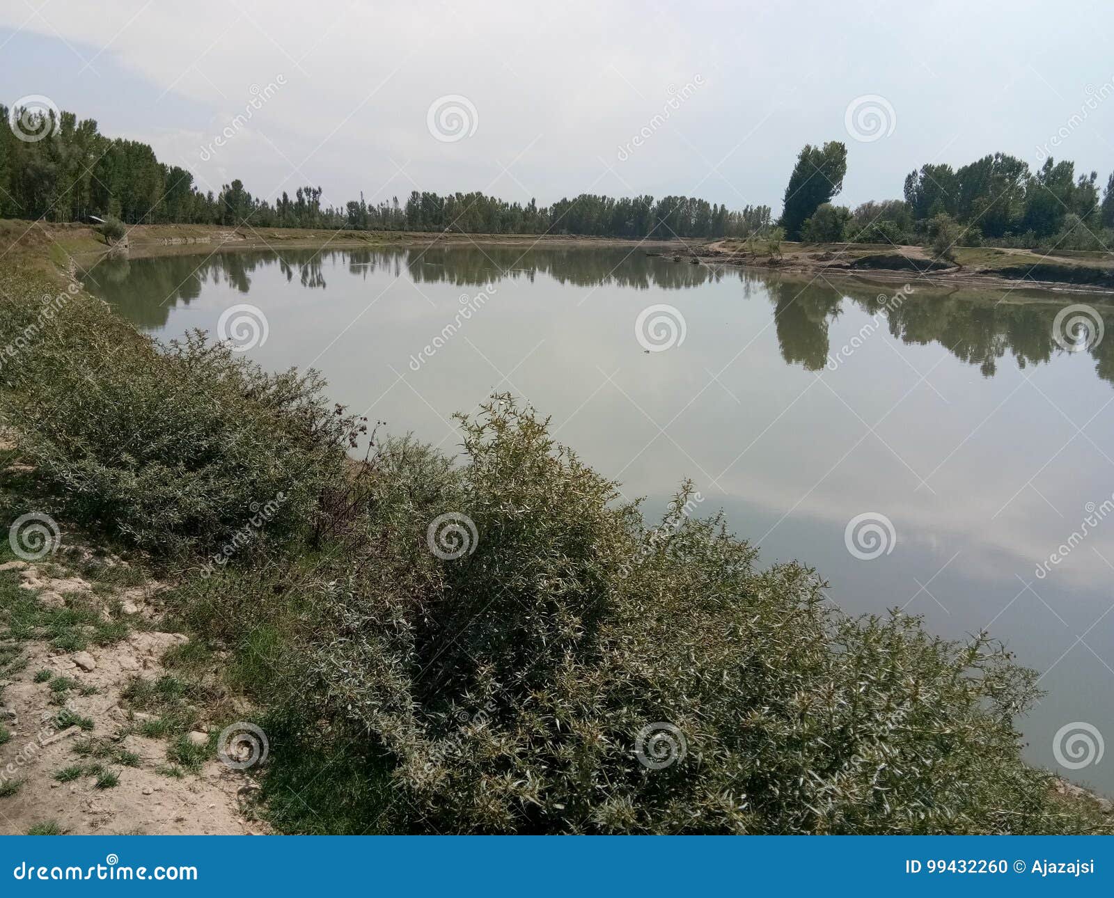 Jehlum River Near Azad Jamu Kashmir At Dhangali Kallar Syedan ...