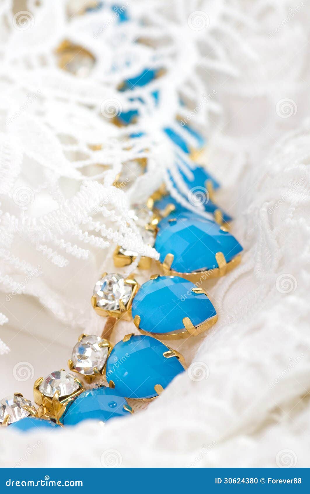 Beautiful Jewelry Blue Stones Stock Photo - Image of blue, gemstone ...