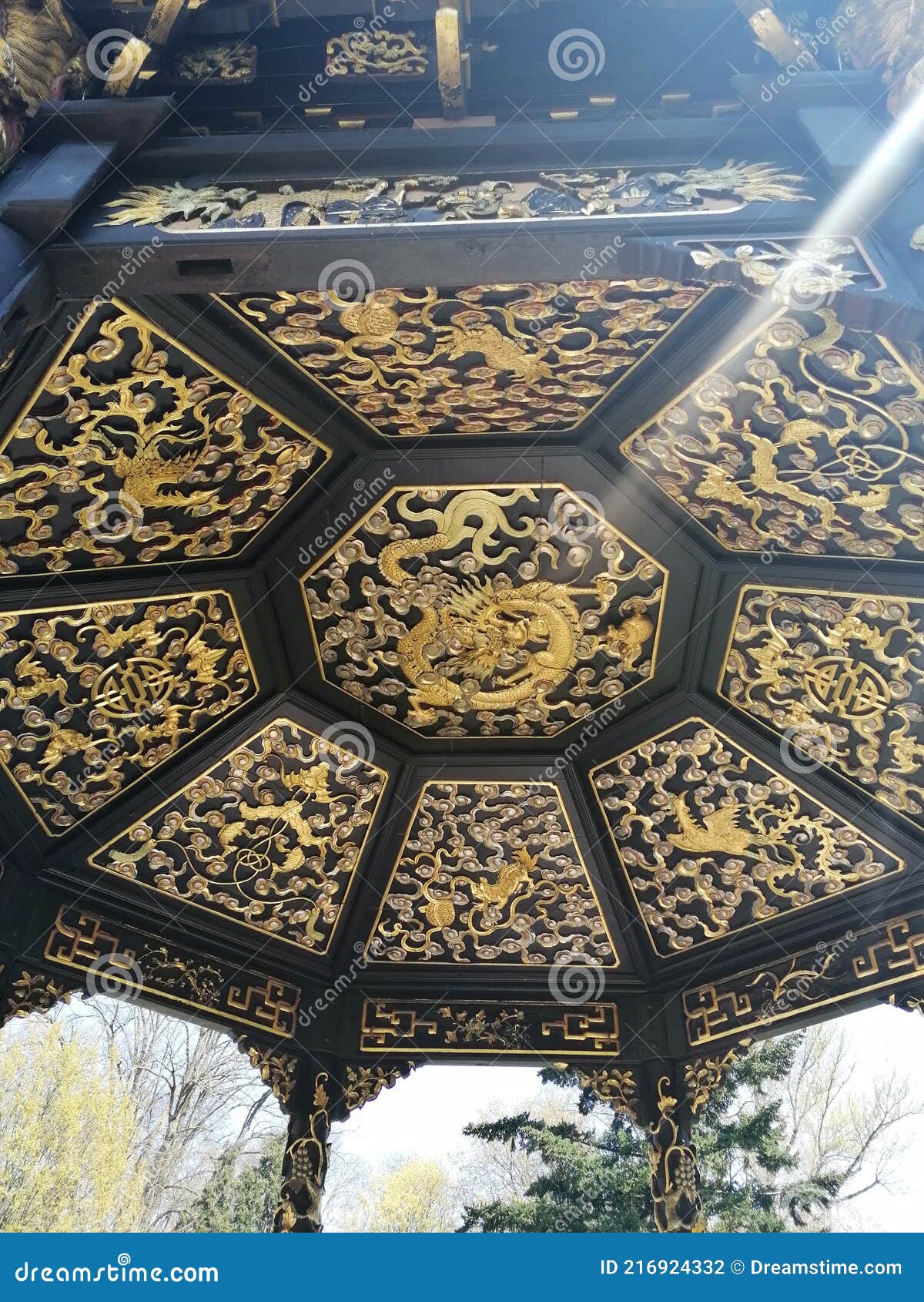 Beautiful Kiosk Roof stock photo. Image of dome, kiosk - 216924332