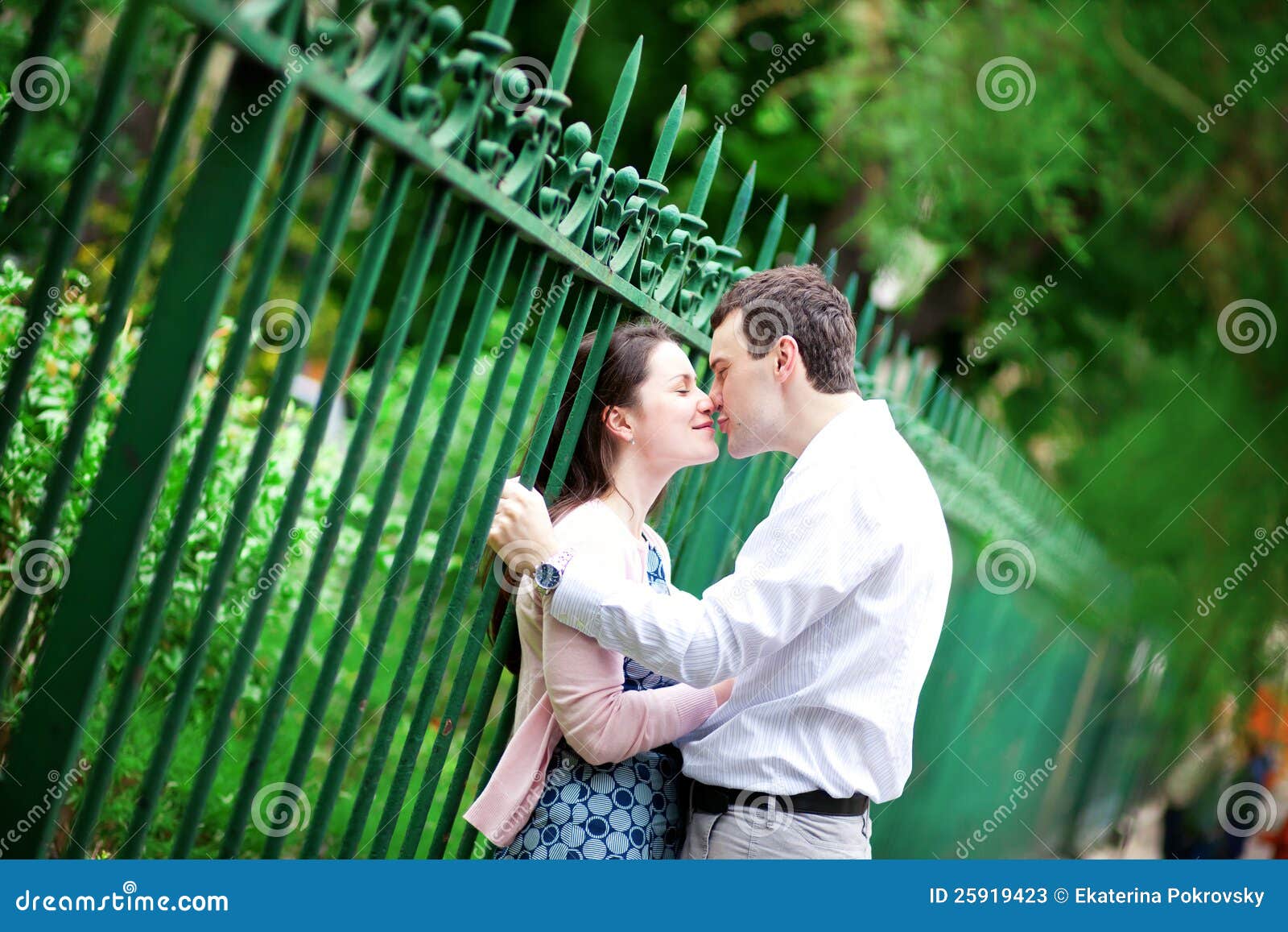 Beautiful kissing couple stock image. Image of male, honeymoon - 25919423