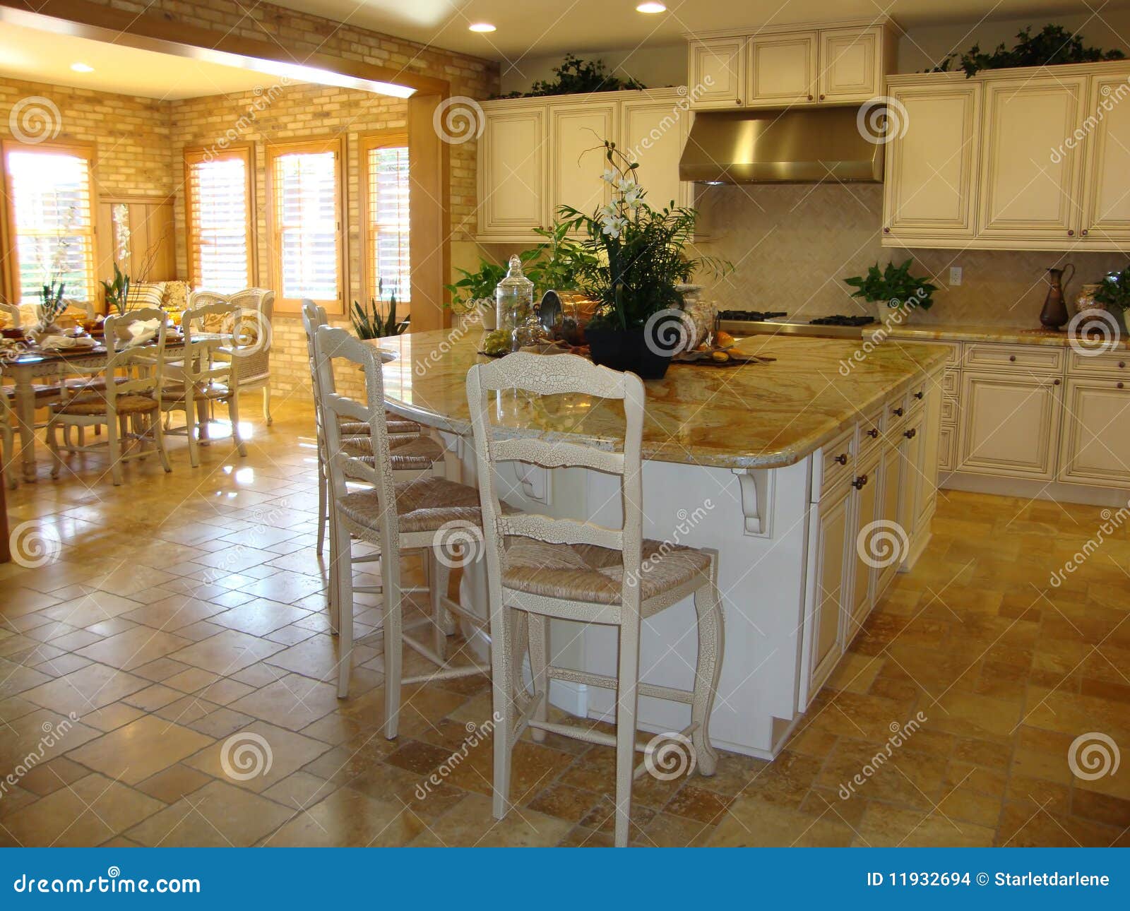 Beautiful Kitchen stock photo. Image of granite, counter - 11932694