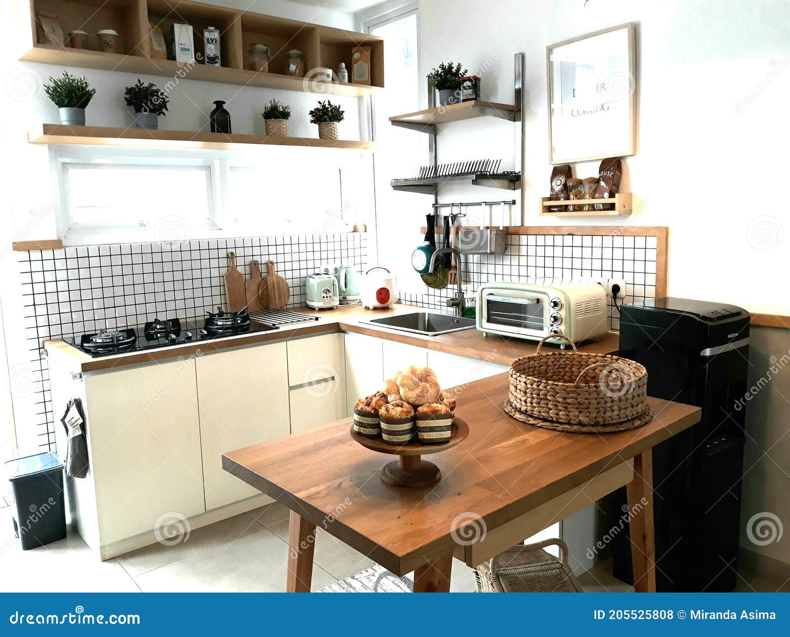 Beautiful Kitchen Suggestion Vintage Western Editorial Stock Photo ...