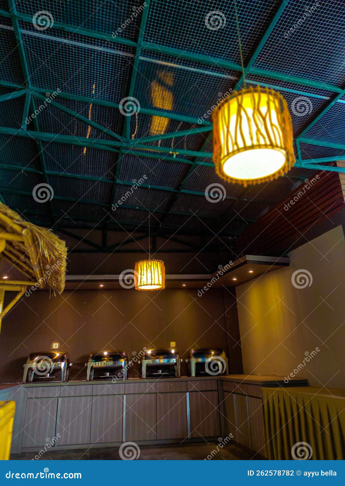 Beautiful Kitchen. Teras, Villa, Bagraound Stock Photo - Image of ...